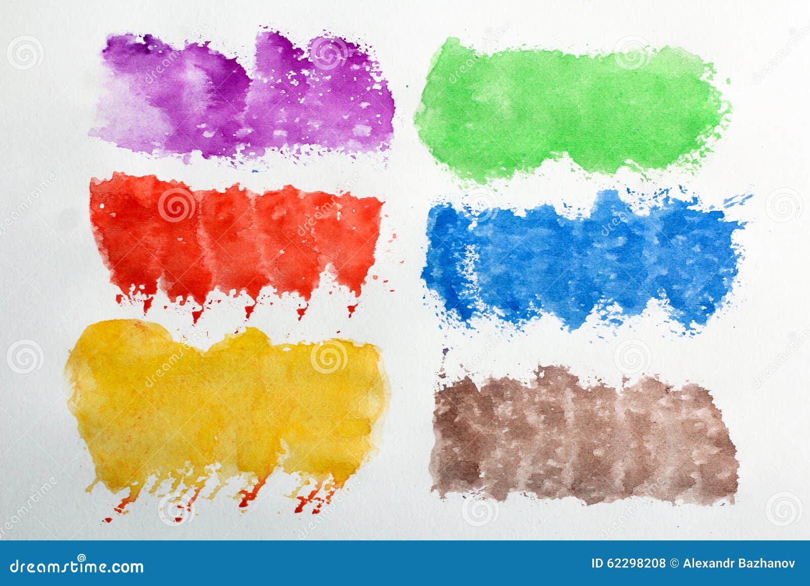 Watercolor stock illustration. Illustration of oilpaint - 62298208
