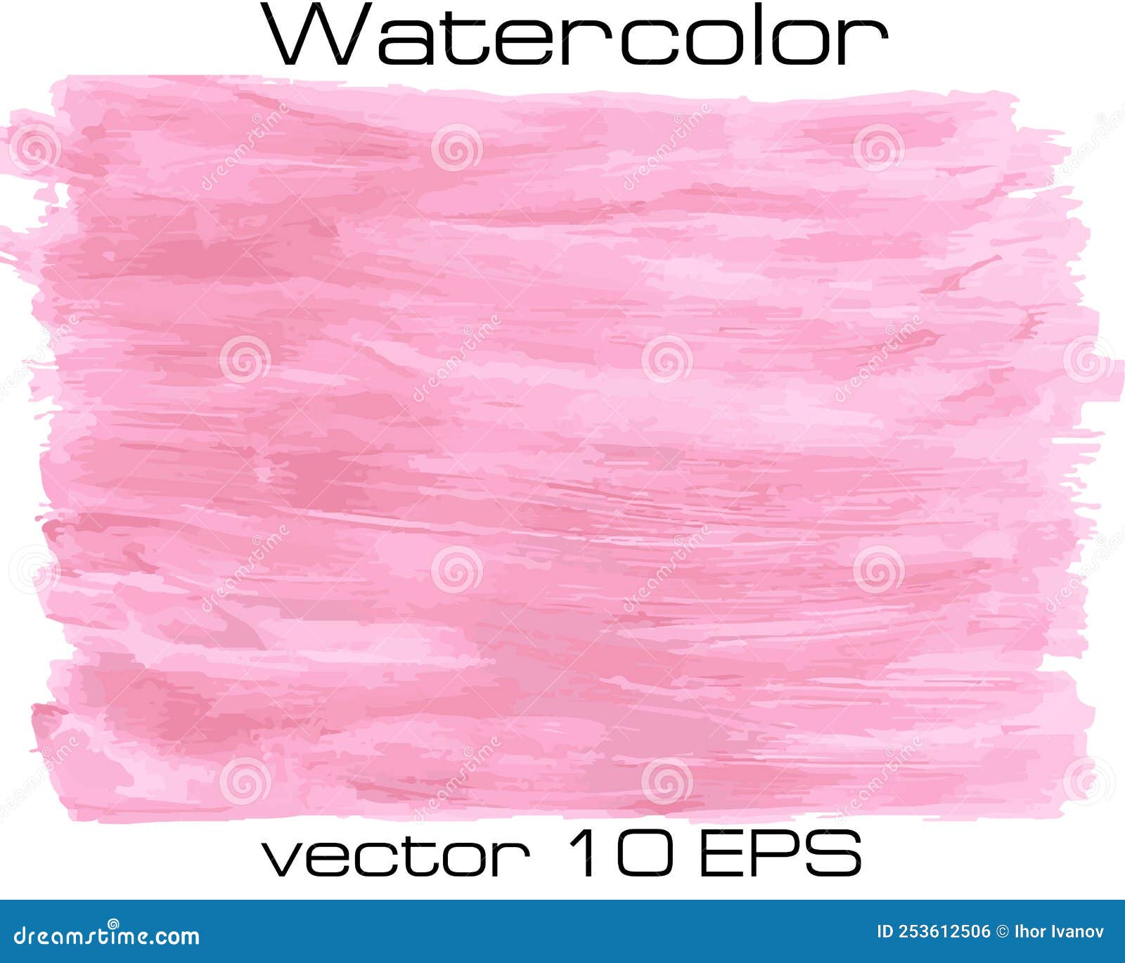 Watercolor Background for Text or Information Stock Vector ...