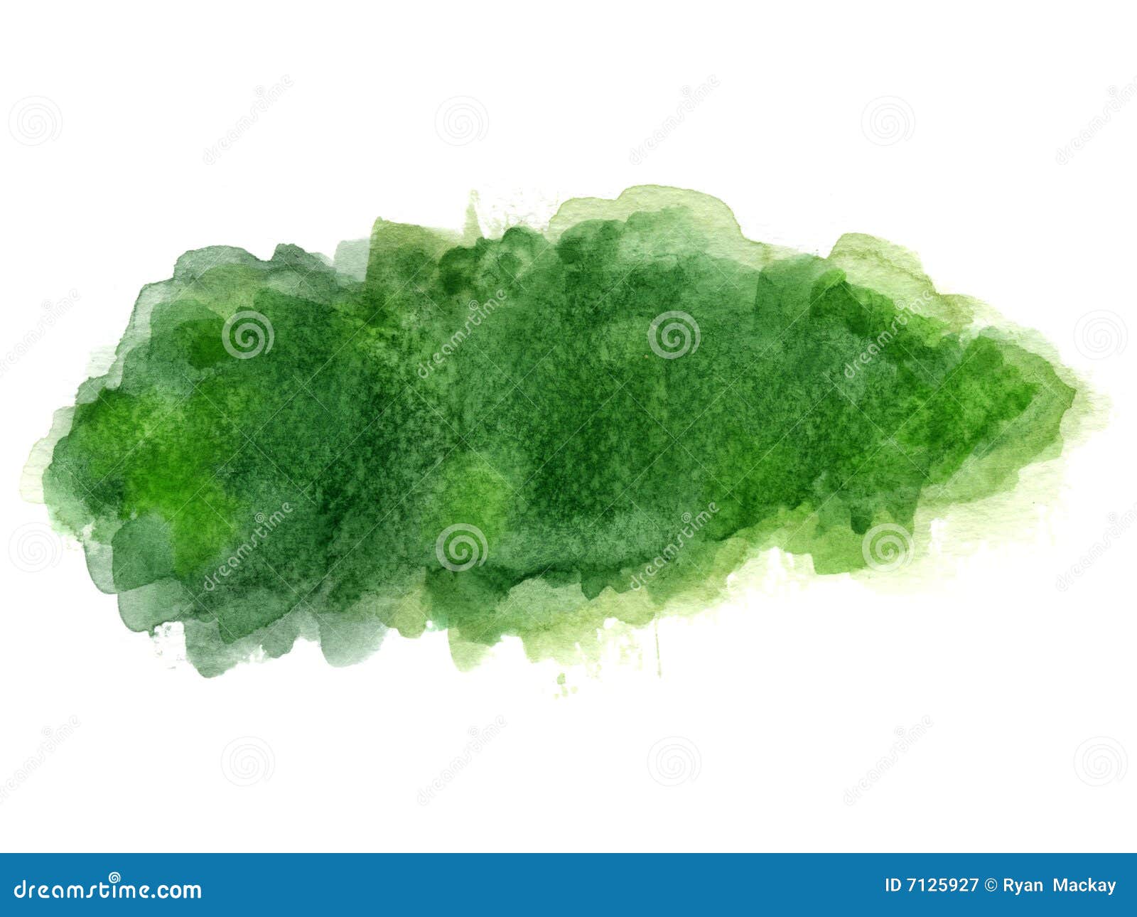 Watercolor blotch stock illustration. Illustration of artistic - 7125927