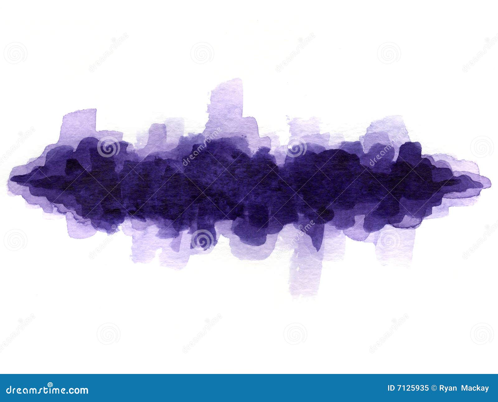 Watercolor blotch stock image. Image of design, abstract - 7125935