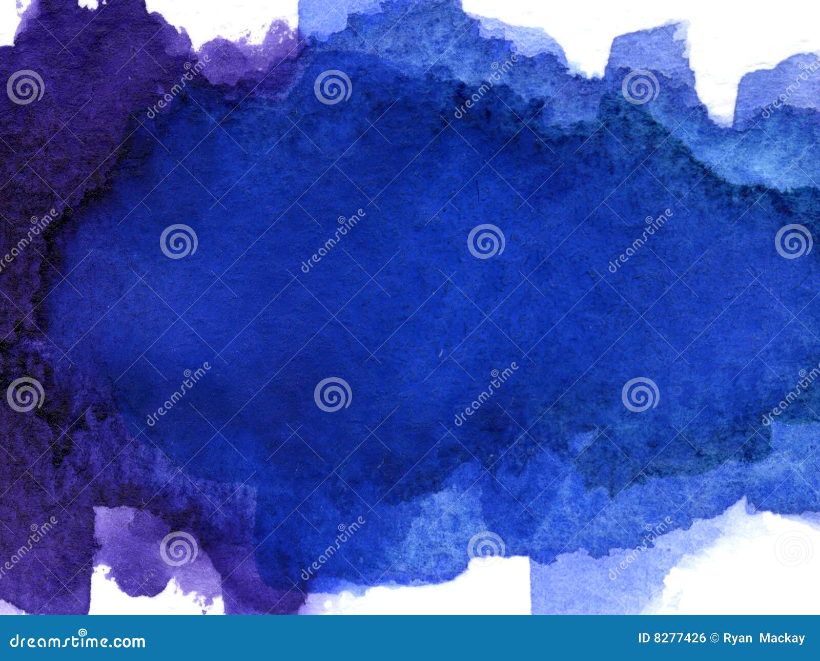 Watercolor blotch stock photo. Image of blue, watercolor - 8277426