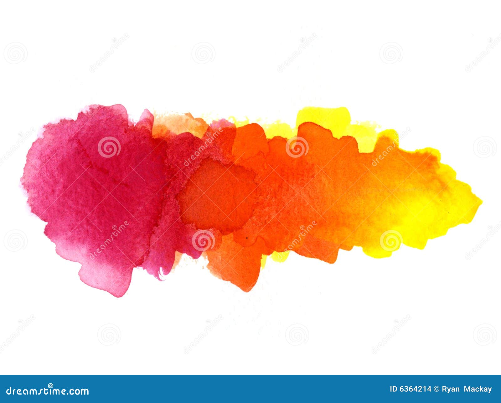 Watercolor blotches stock photo. Image of color, soft - 6364214