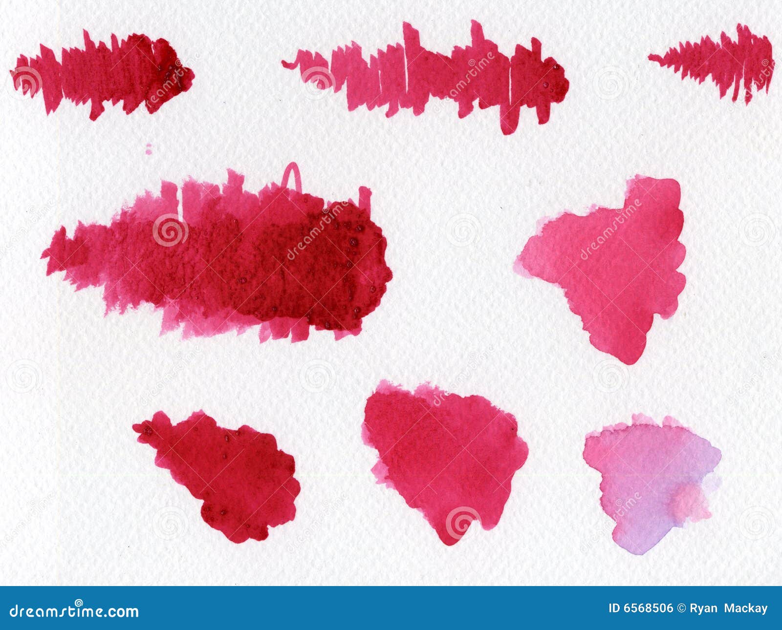 Watercolor blotches stock photo. Image of watercolor, soft - 6568506