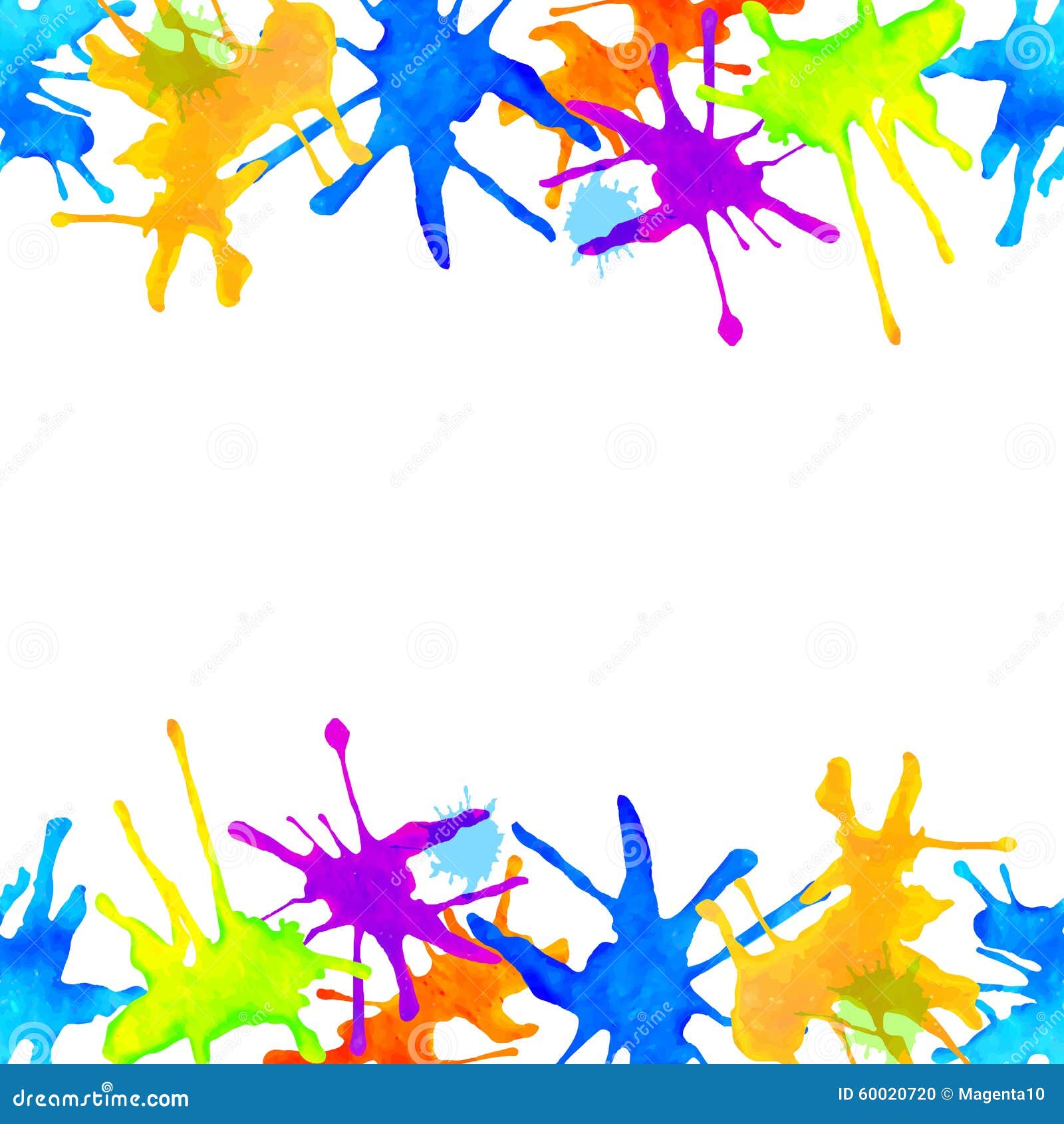 Colorful Abstract Borders