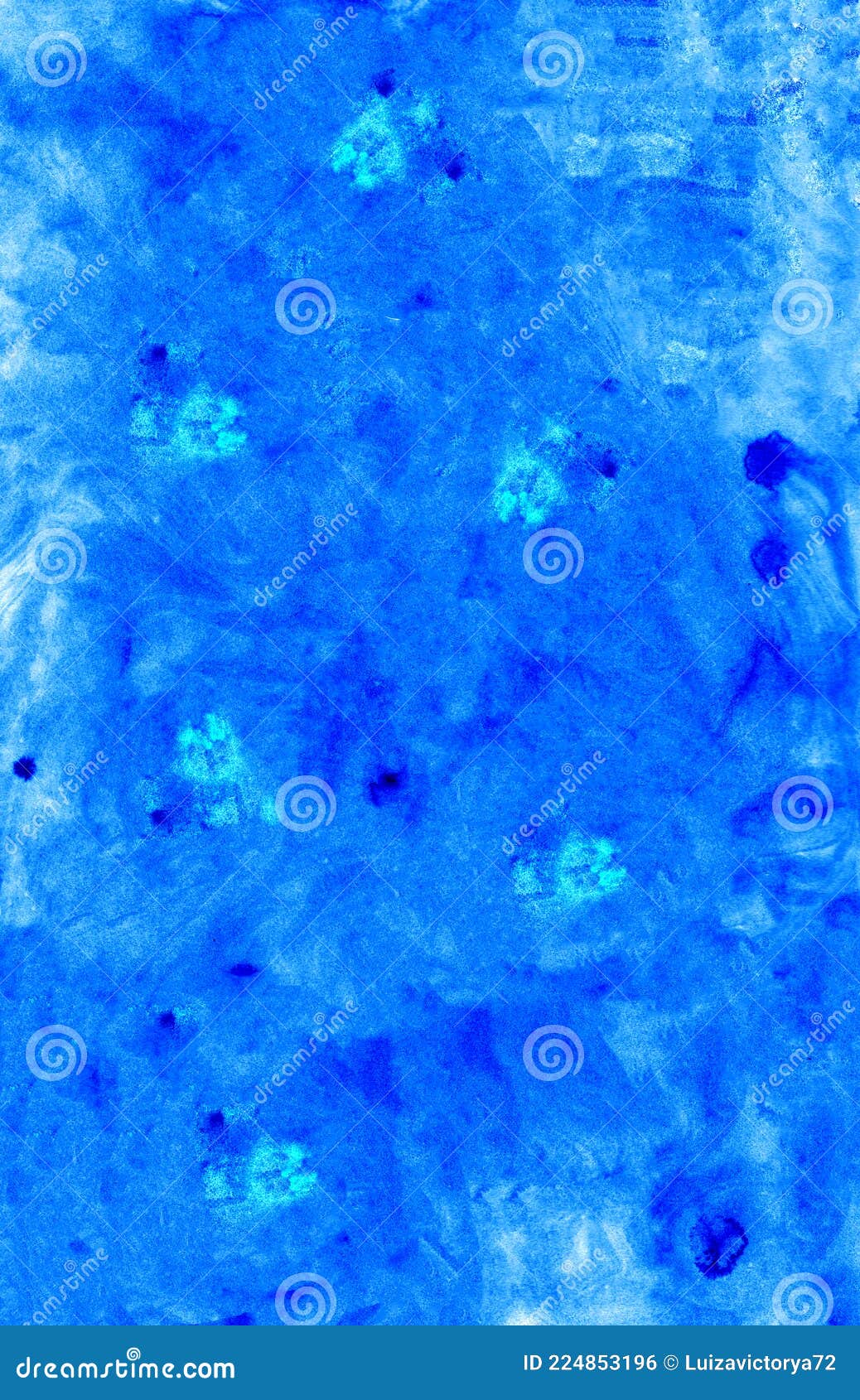Watercolor Blue Backdrop for Design Stock Photo - Image of canvas ...