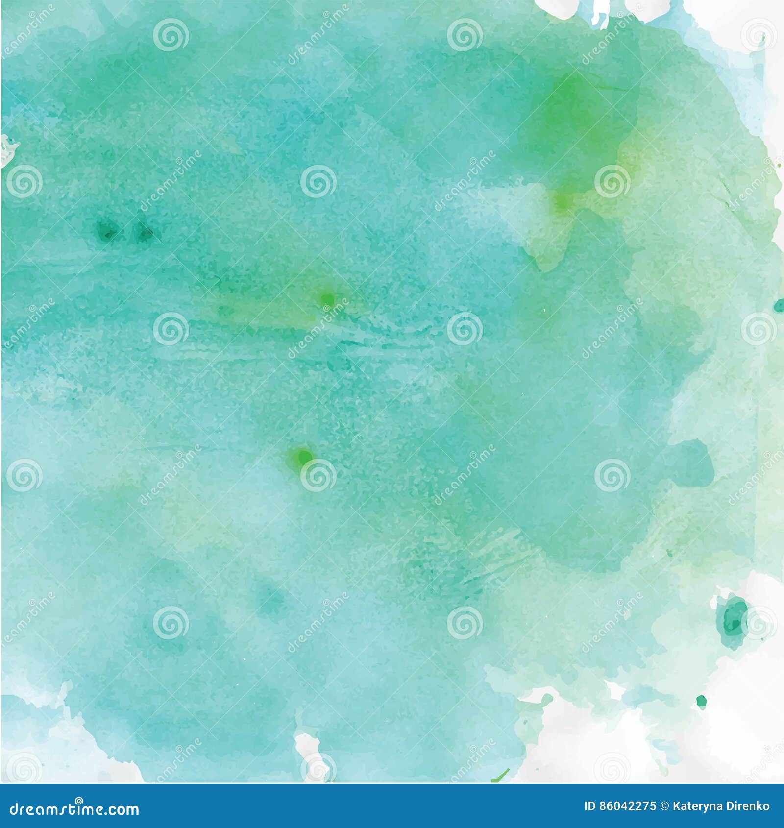 Watercolor Blue Background Texture with Space for Text - Stock ...