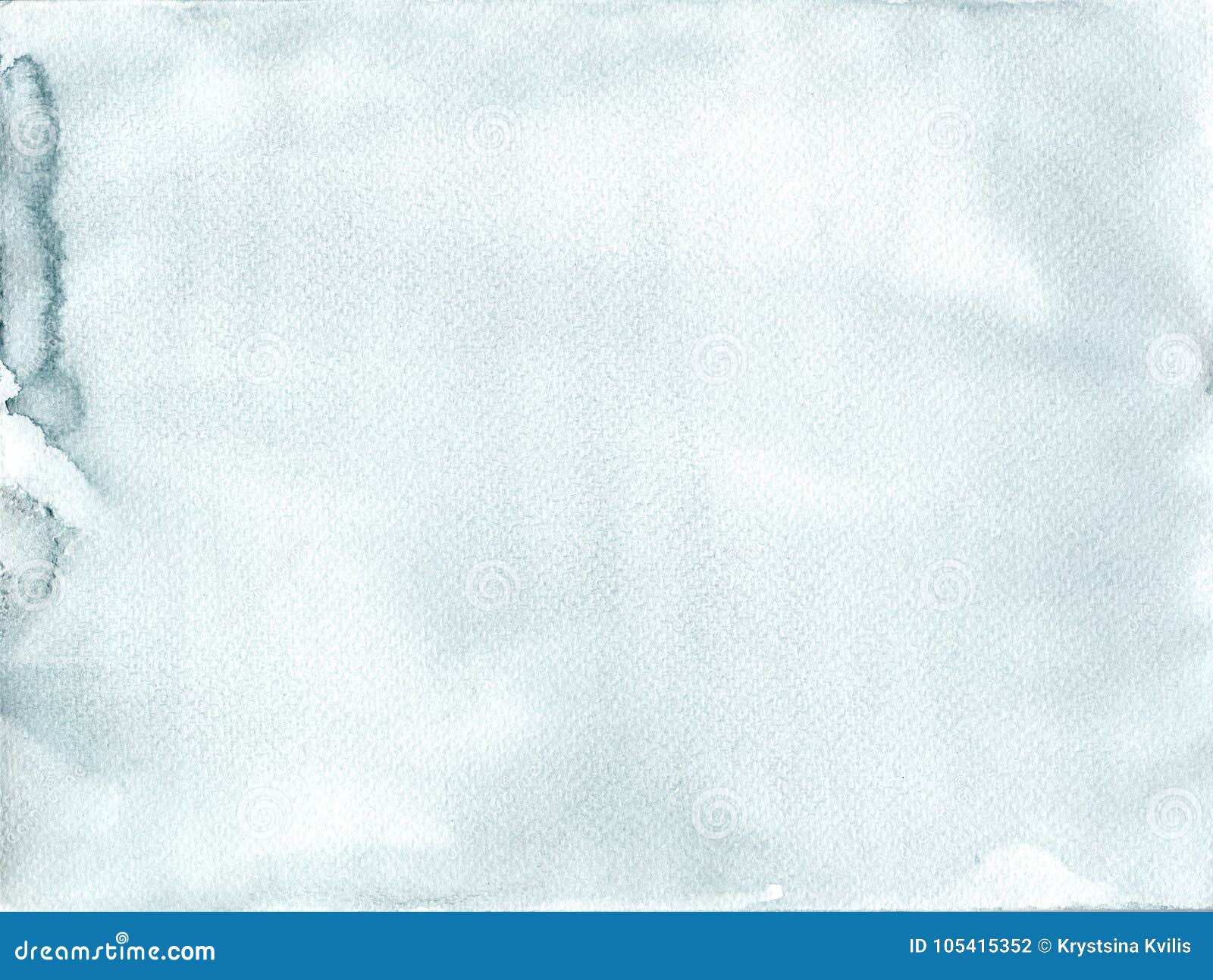 Watercolor Blue Shape. Indigo Paper Texture. Watercolor Paper Stock ...