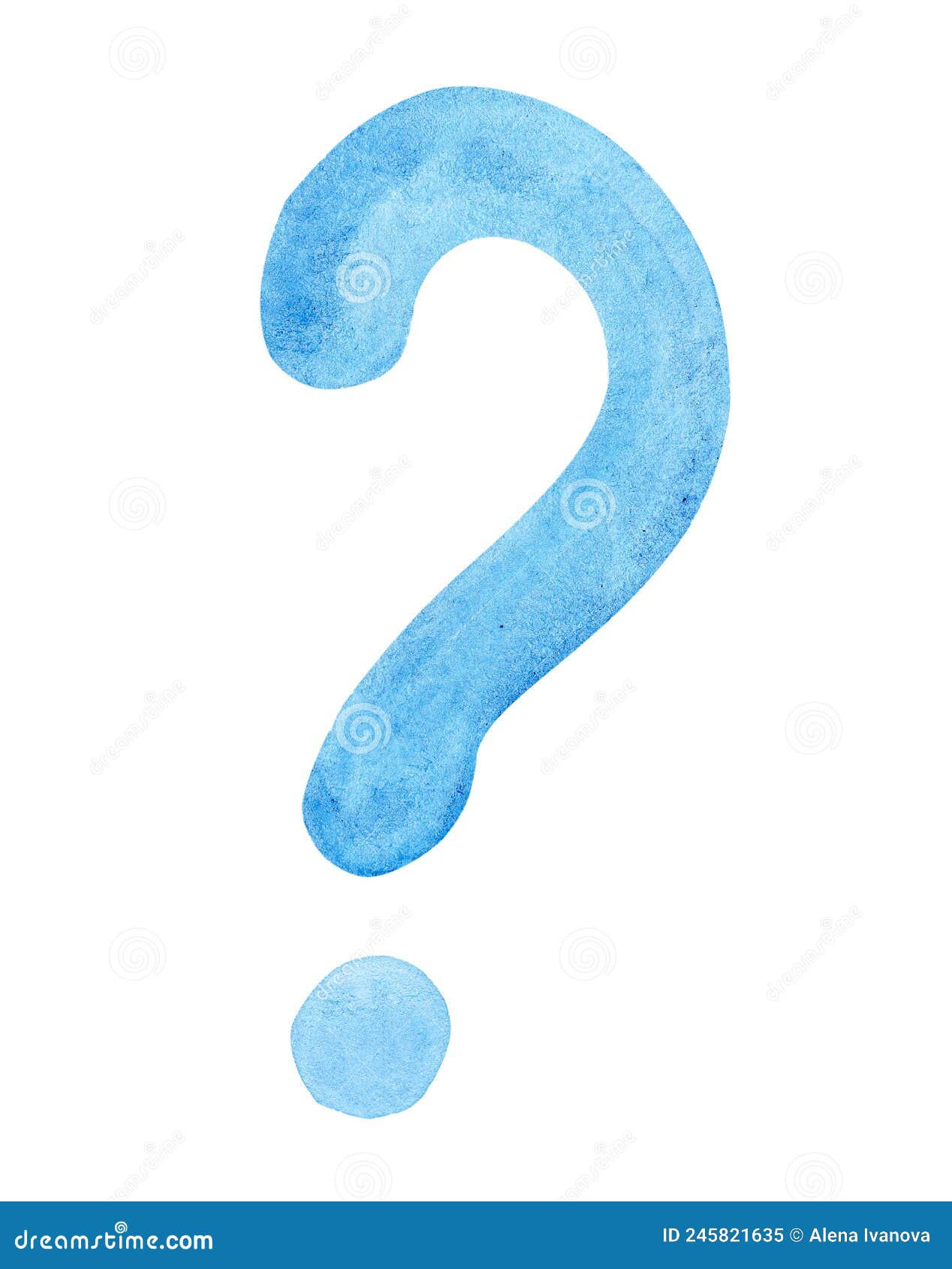 The Red Watercolor Question Mark Sign With Yes And No Check Mark Vector ...