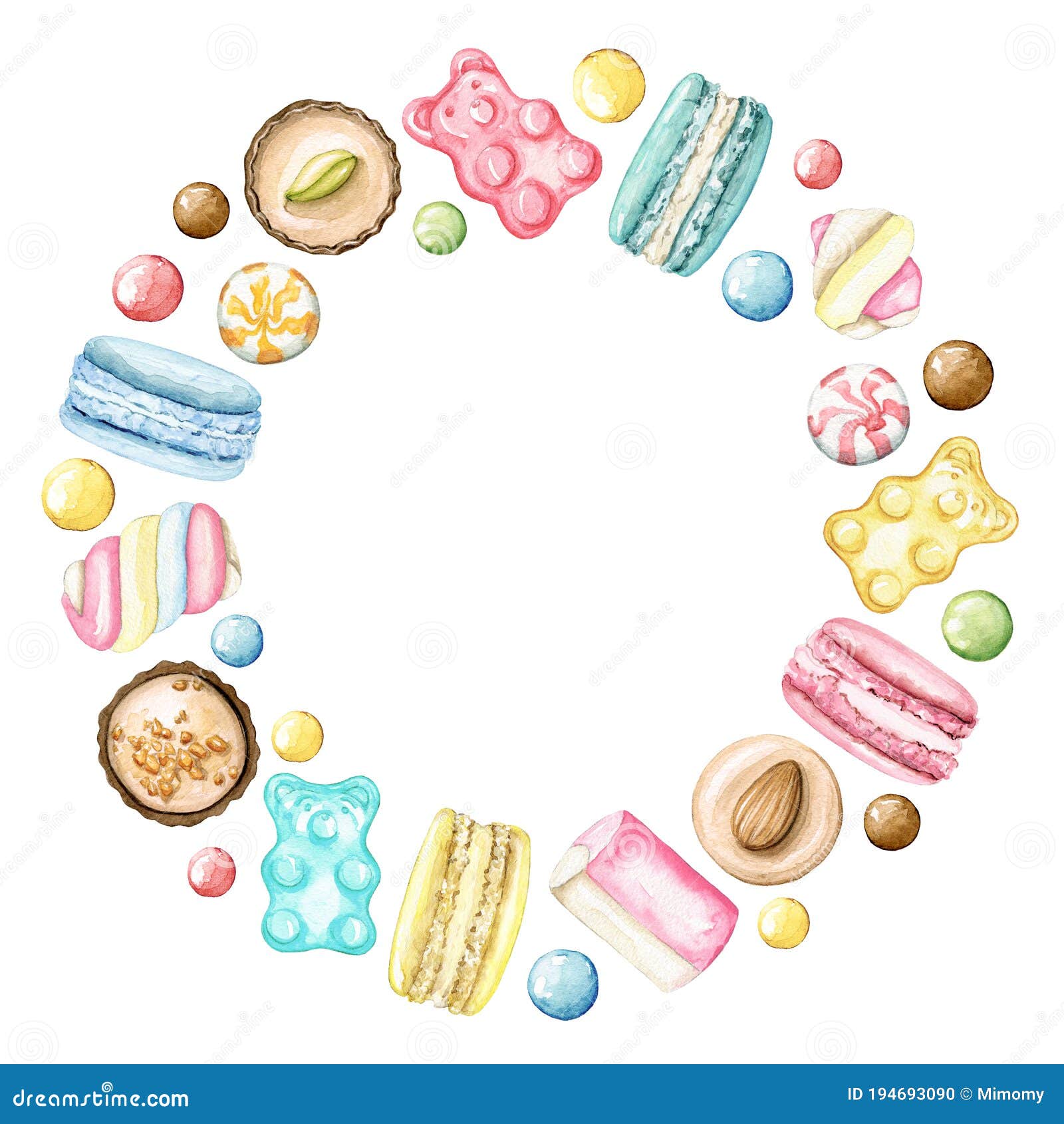 Pop Art Sweets Cartoon Vector | CartoonDealer.com #21360541