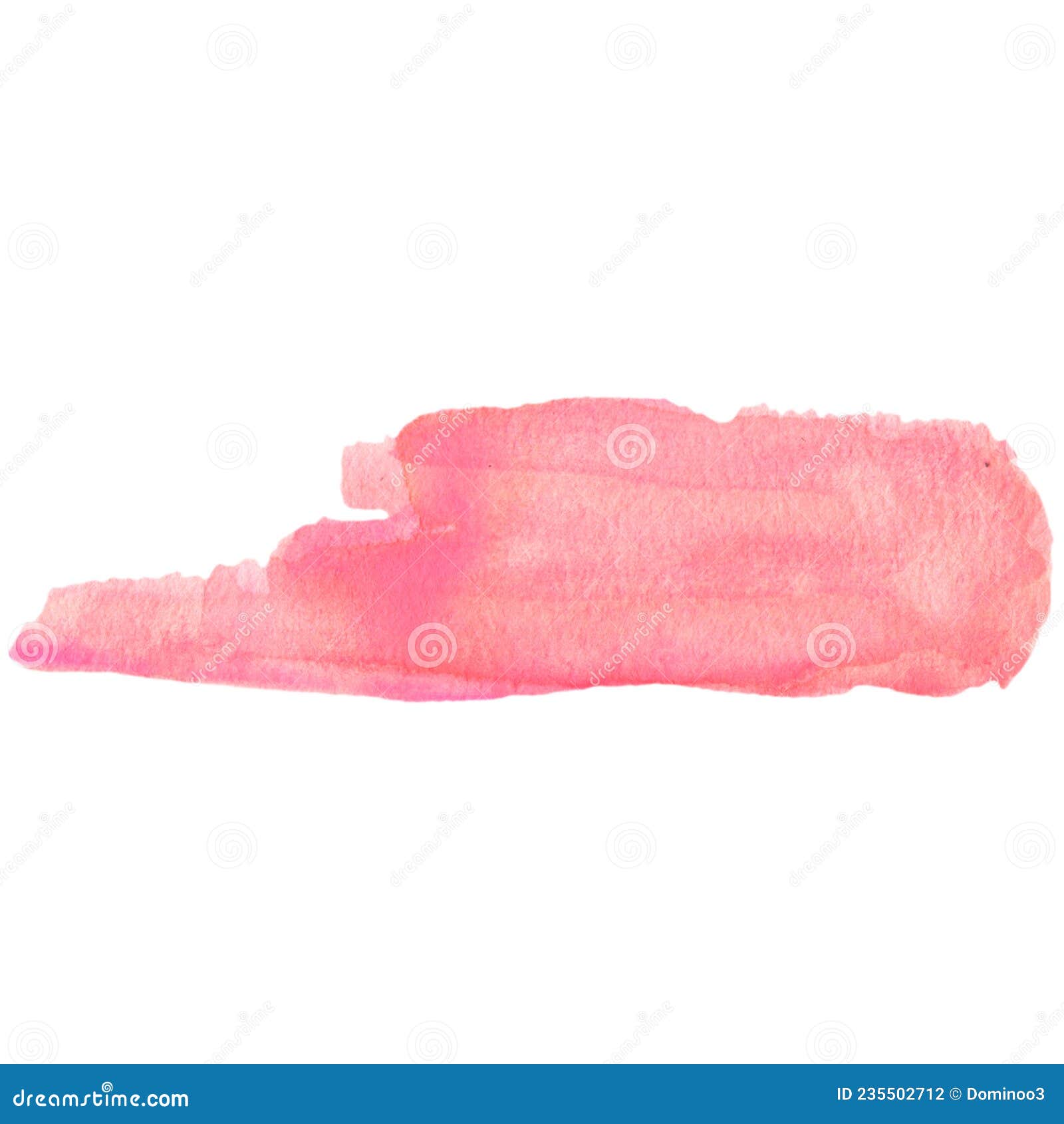 Watercolor brush texture stock illustration. Illustration of color ...