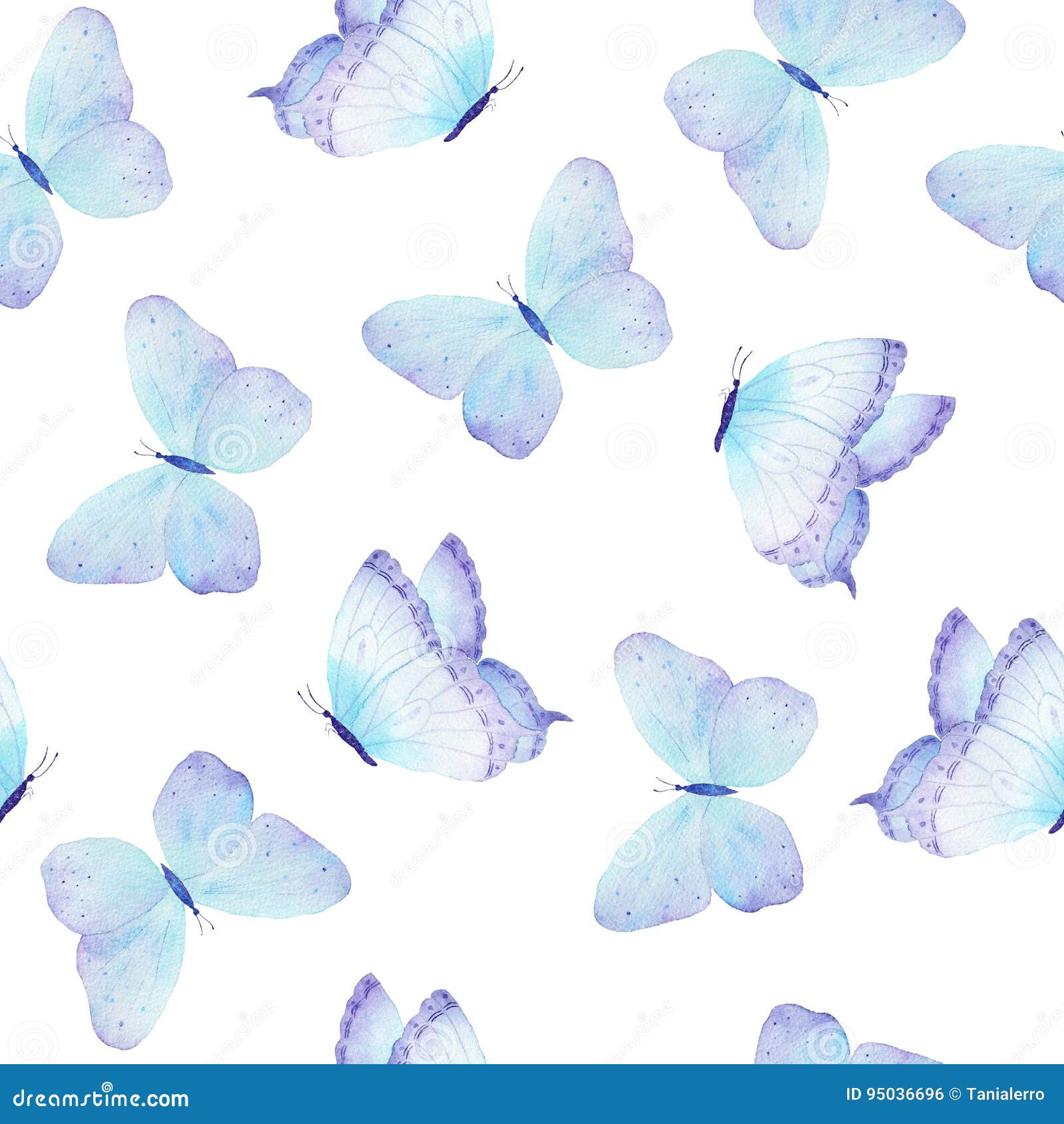 Butterfly Pattern Coloured Wallpaper Background Royalty-Free Stock ...