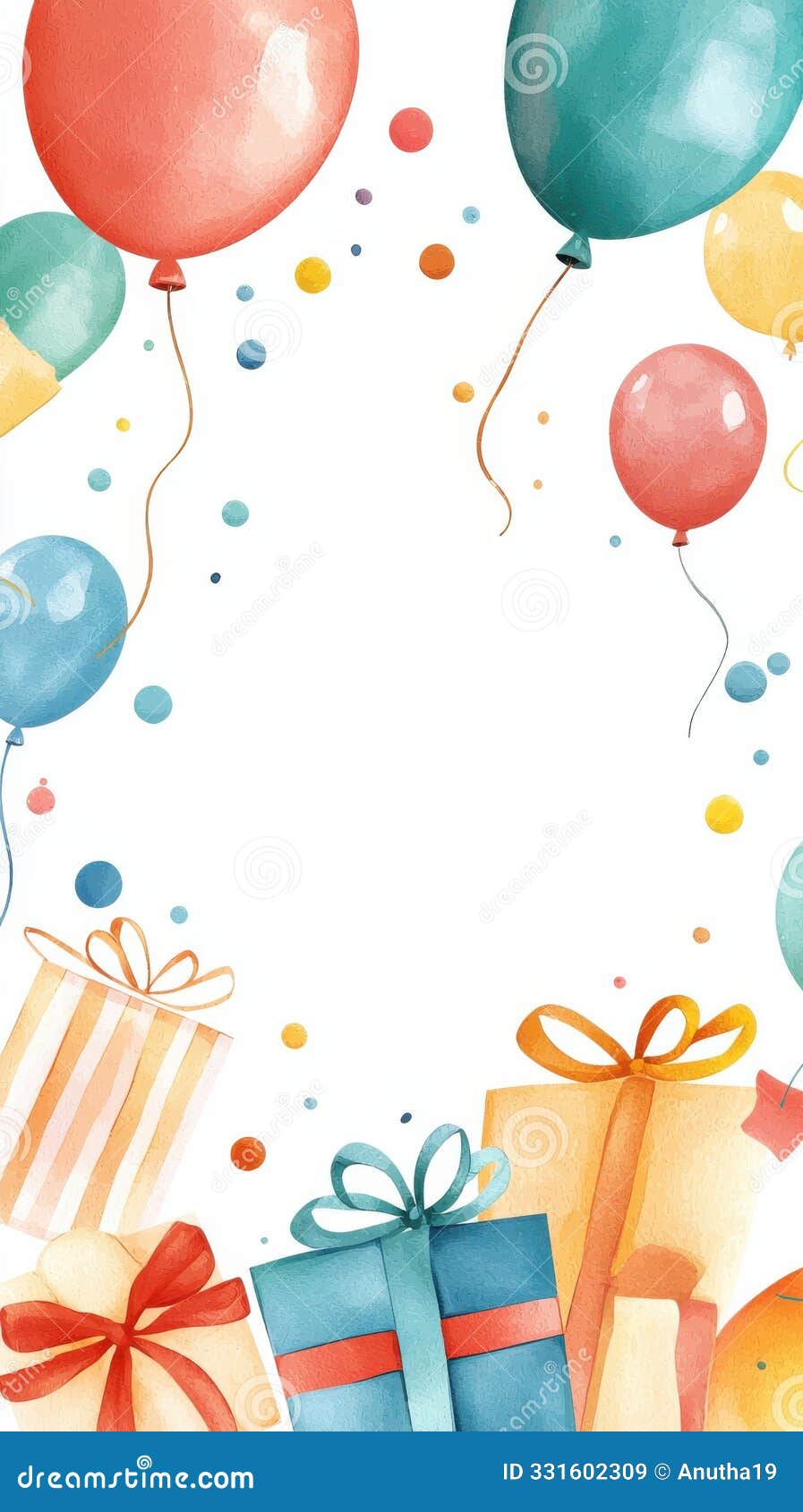 Watercolor Celebration Event Highlighting Expansion and Reward ...