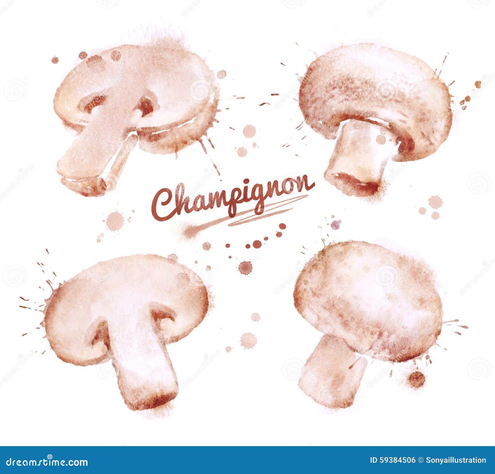 Champignons Cartoons, Illustrations & Vector Stock Images - 2357 ...
