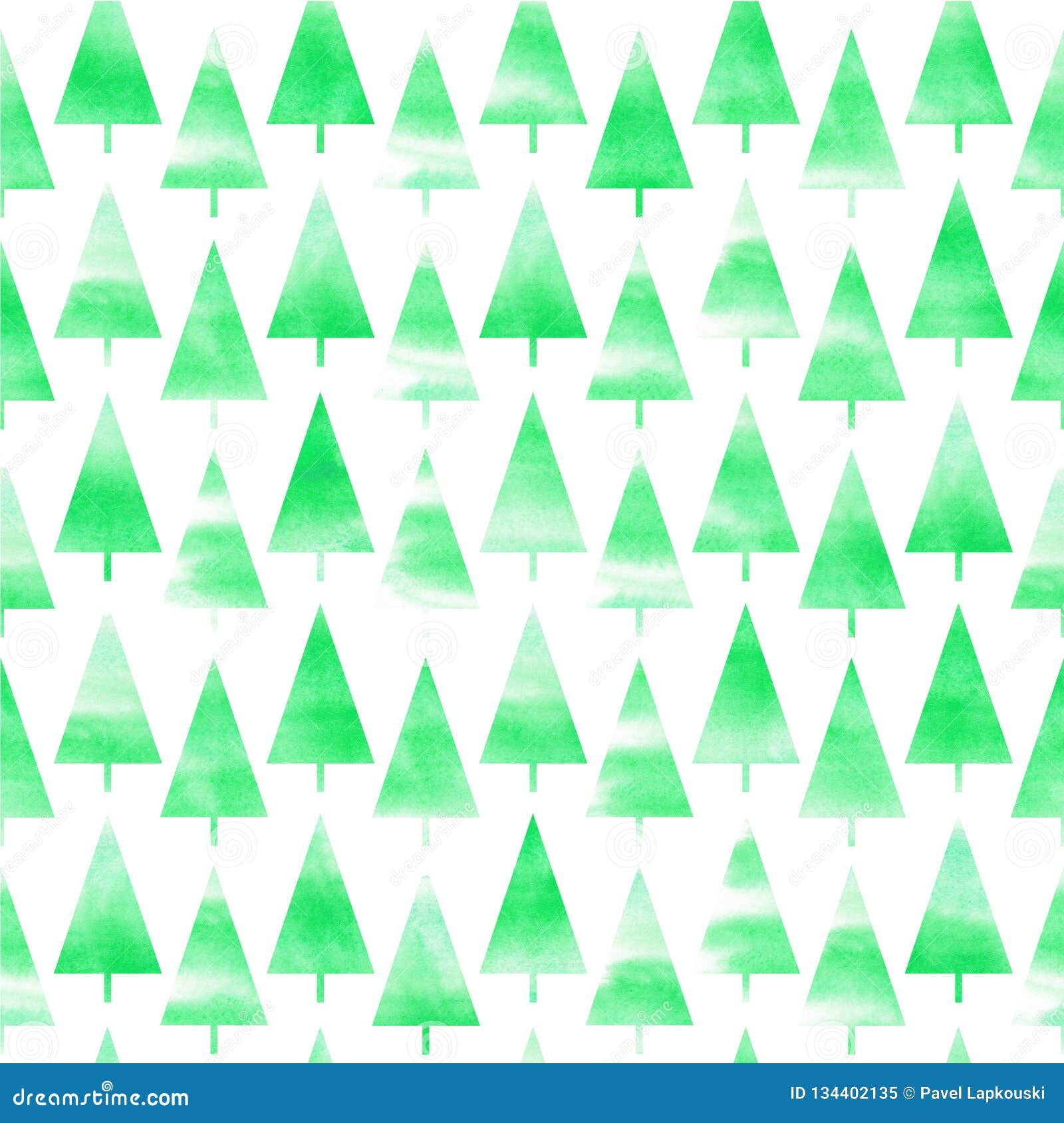 Watercolor Christmas Tree. Background of Watercolor Christmas Tree ...