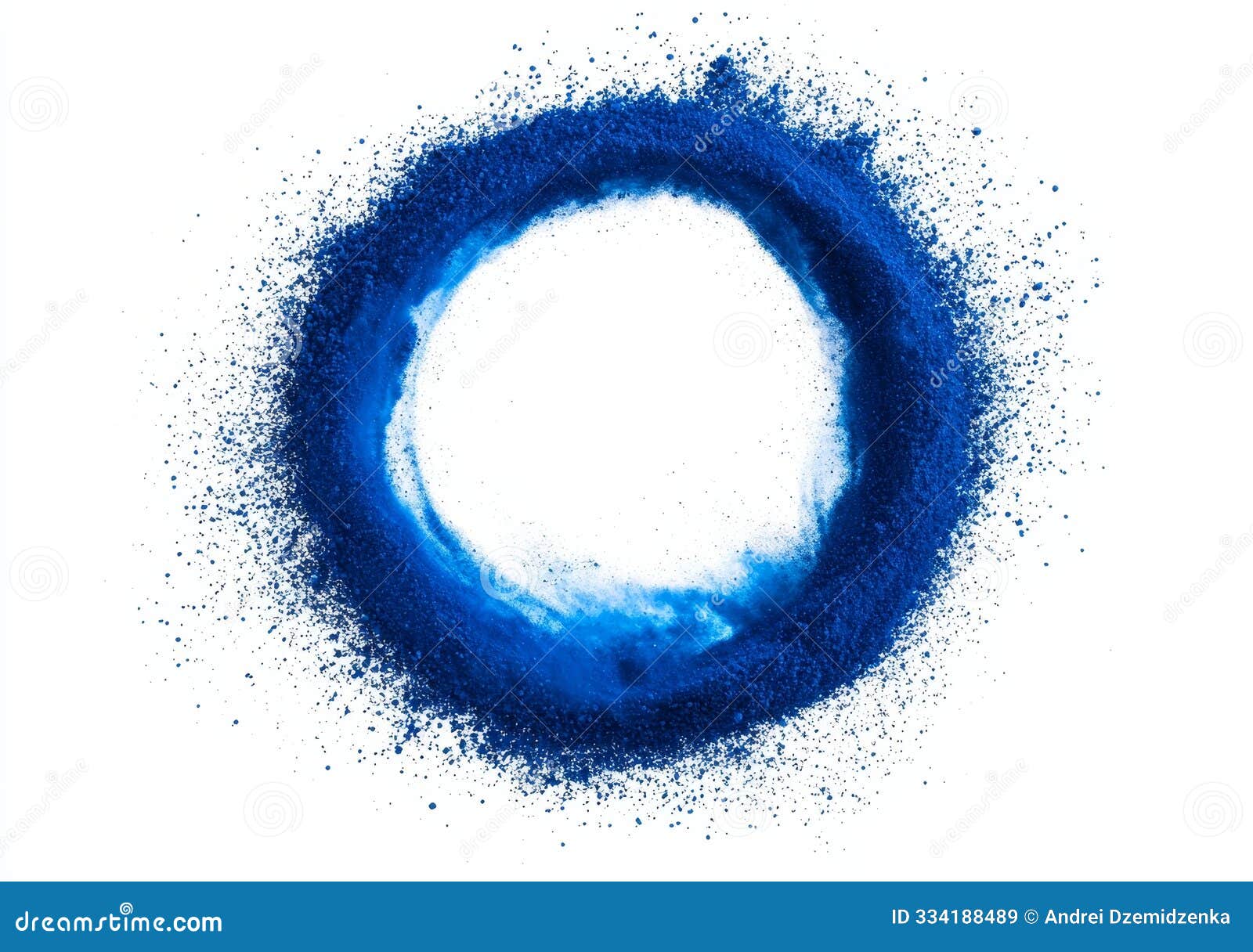 Watercolor Circle Spray Brush Isolated on White Stock Image - Image of ...