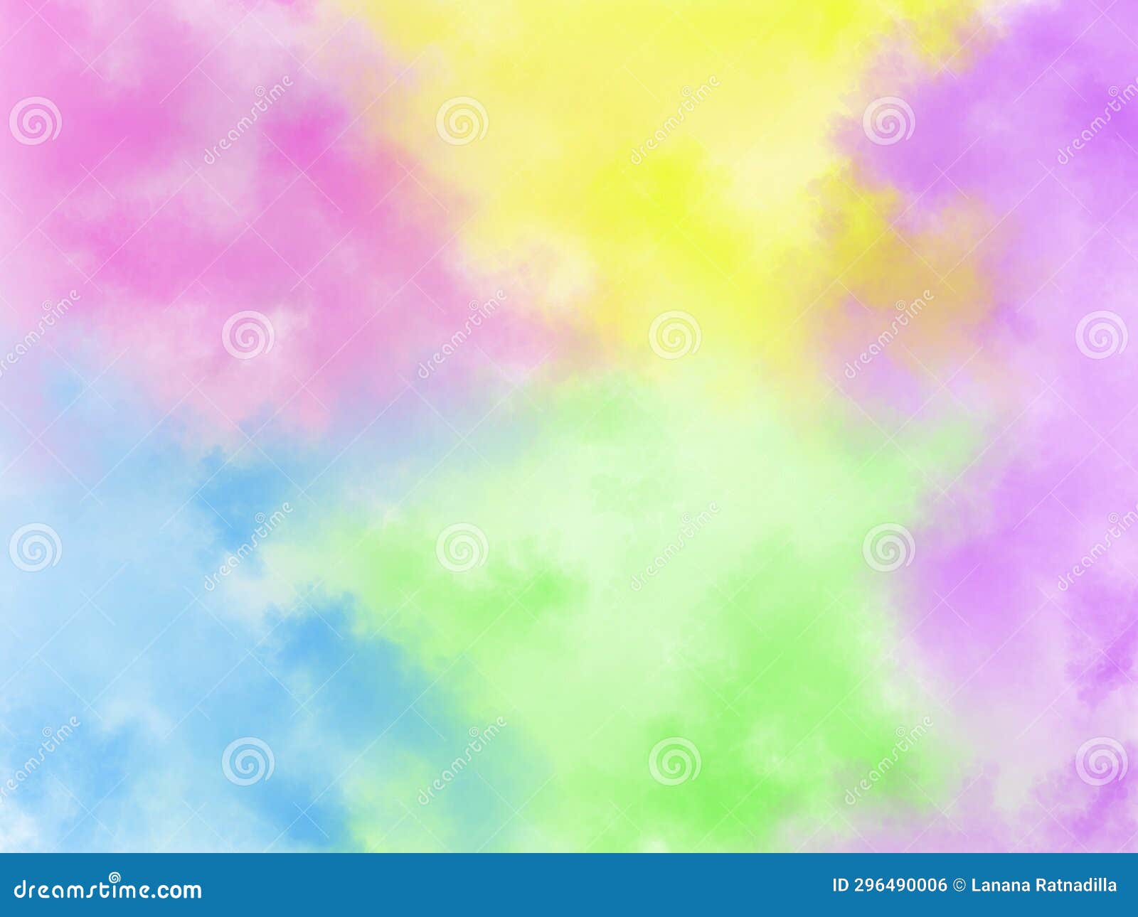 Watercolor Colorful Background. Rainbow Basic Color Background Stock ...