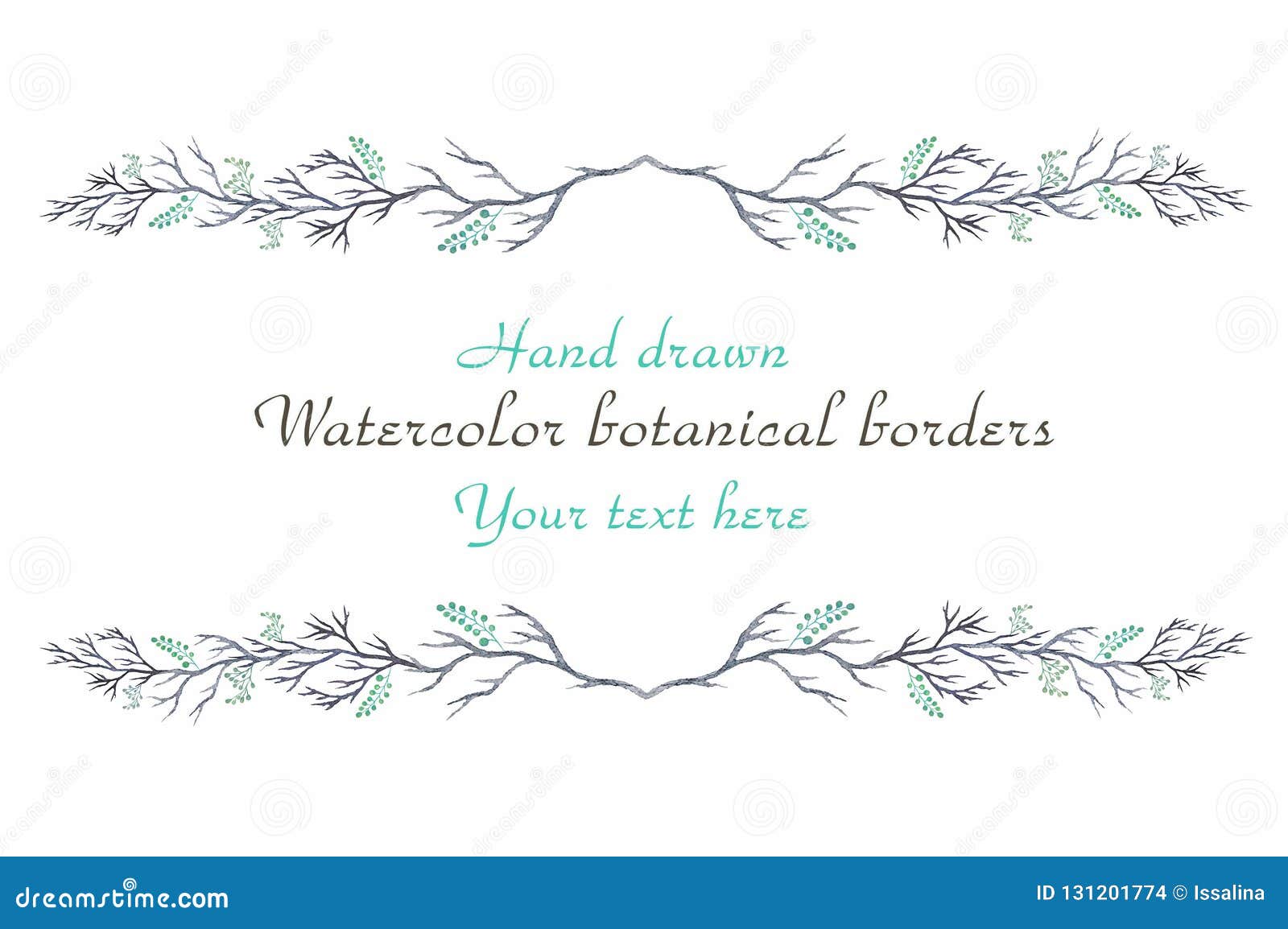 Botanical Borders And Frames/eps Vector Illustration | CartoonDealer ...