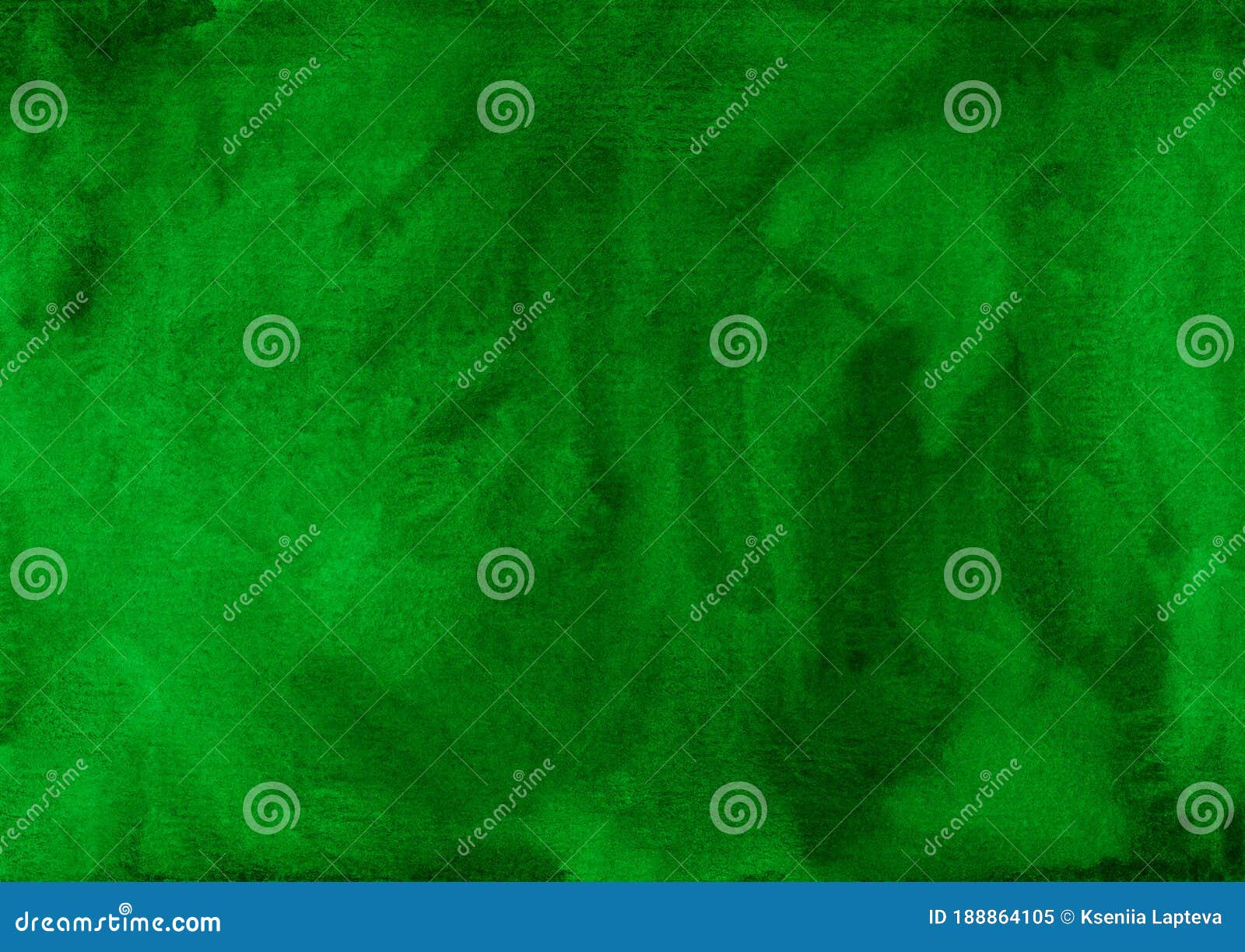 Watercolor Deep Poison Green Background Texture. Dark Abstract Backdrop ...