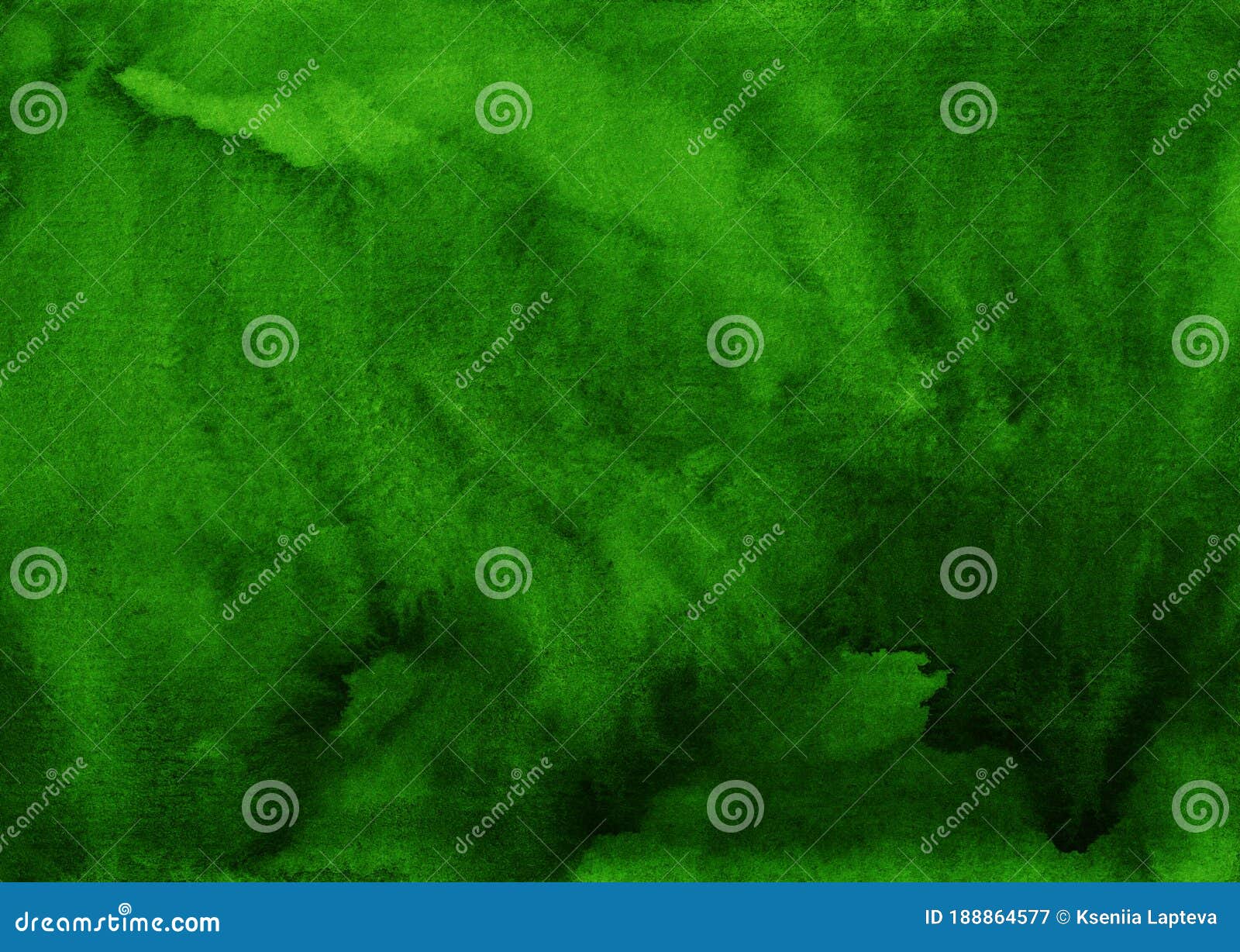 Watercolor Deep Poison Green Background Texture. Dark Abstract Backdrop ...