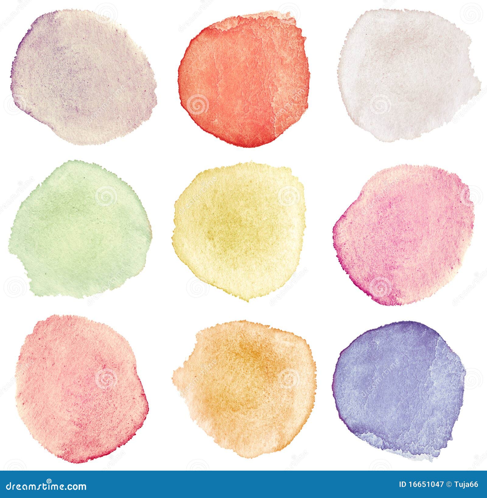 Watercolor dots stock illustration. Illustration of gradient - 16651047