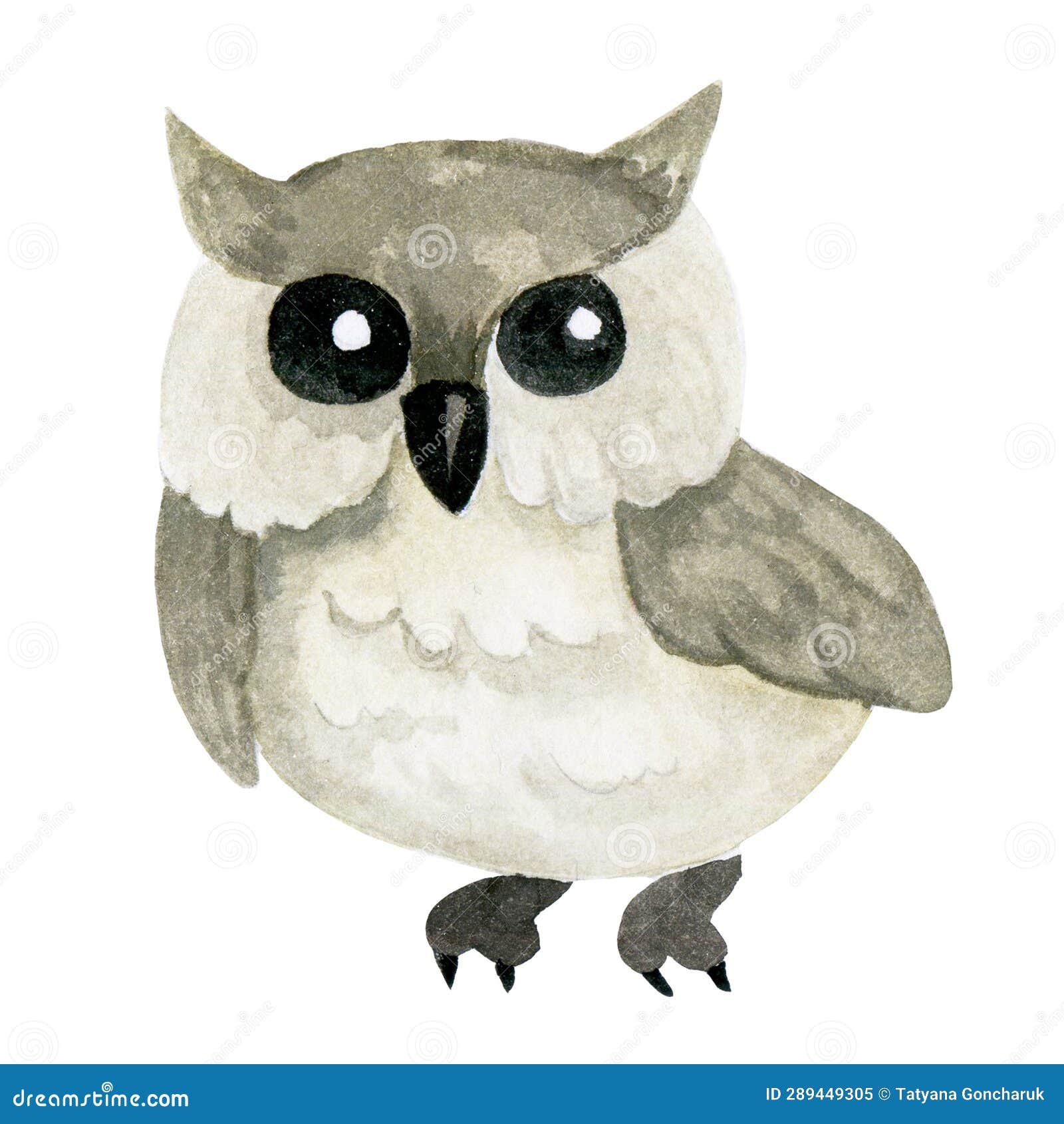 Cute Owl. Wizard School, Magic Stock Illustration - Illustration of ...