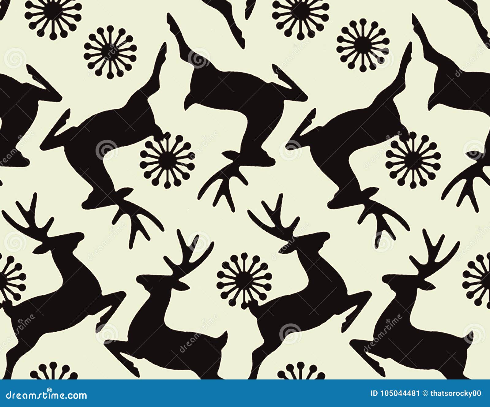 Deer Geometry Modern Pattern Classic Stock Illustration - Illustration ...