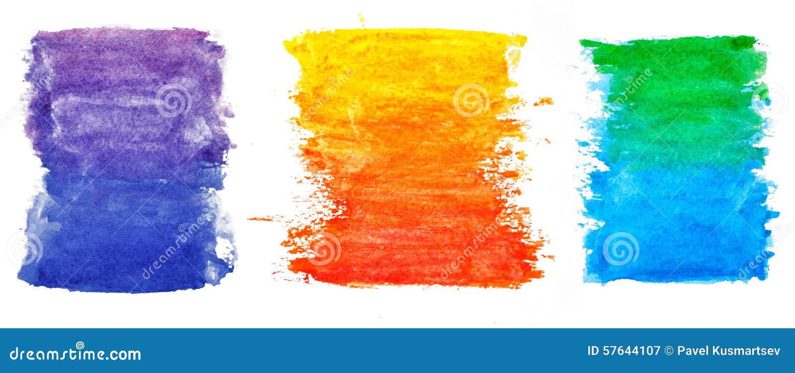 Watercolor elements stock illustration. Illustration of abstract - 57644107