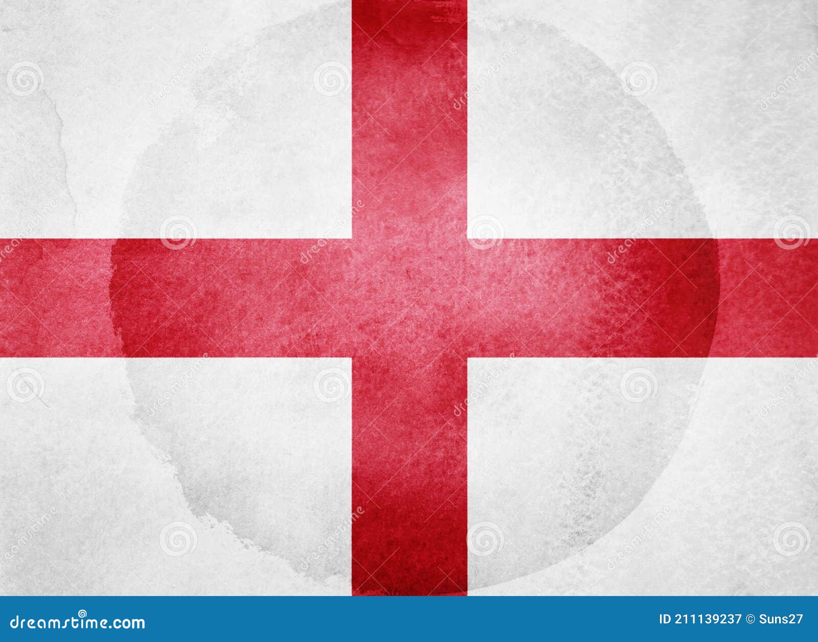 Watercolor Flag Background. England Stock Illustration - Illustration ...