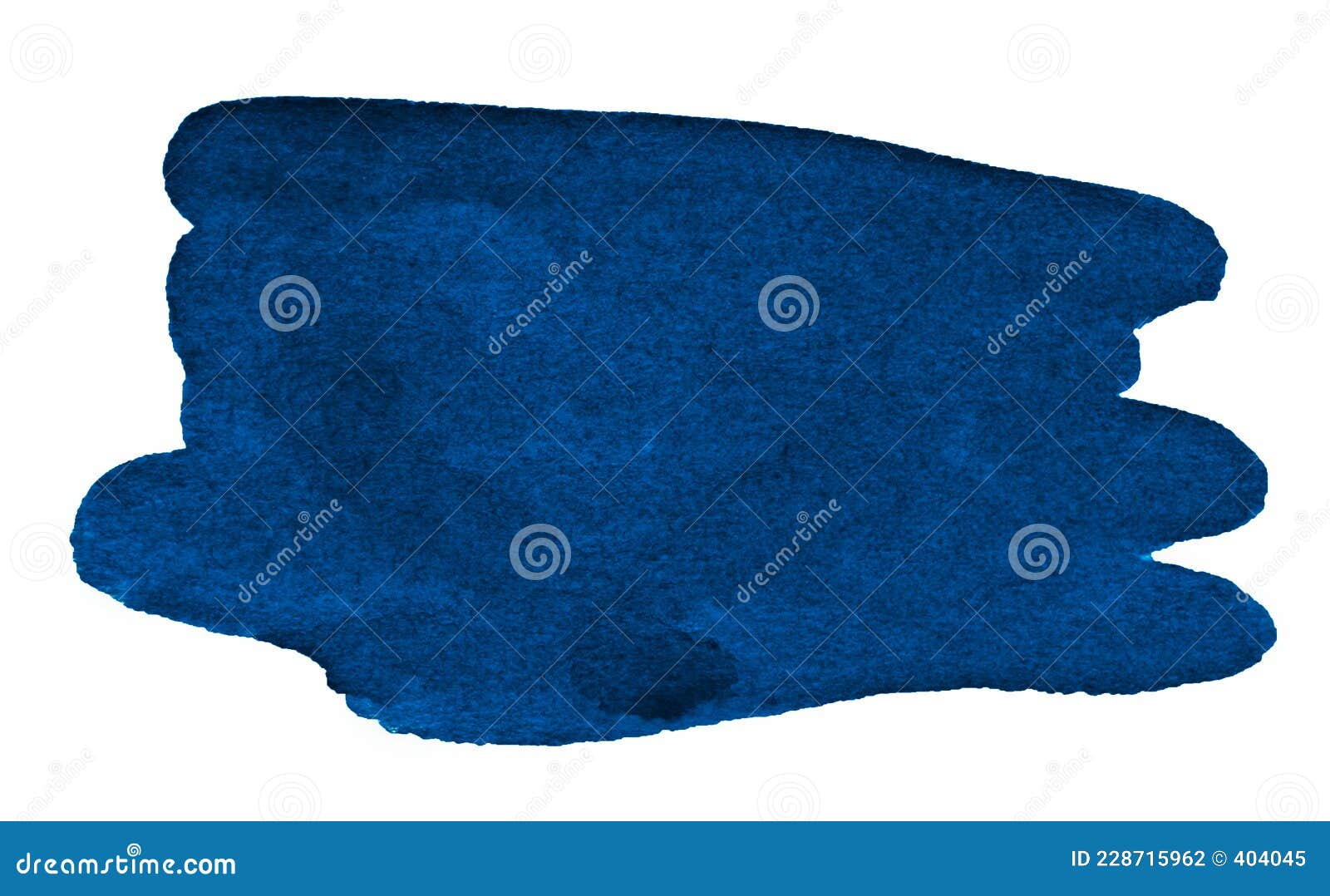 Watercolor Frame with Jagged Edges Painted with a Brush Stock ...