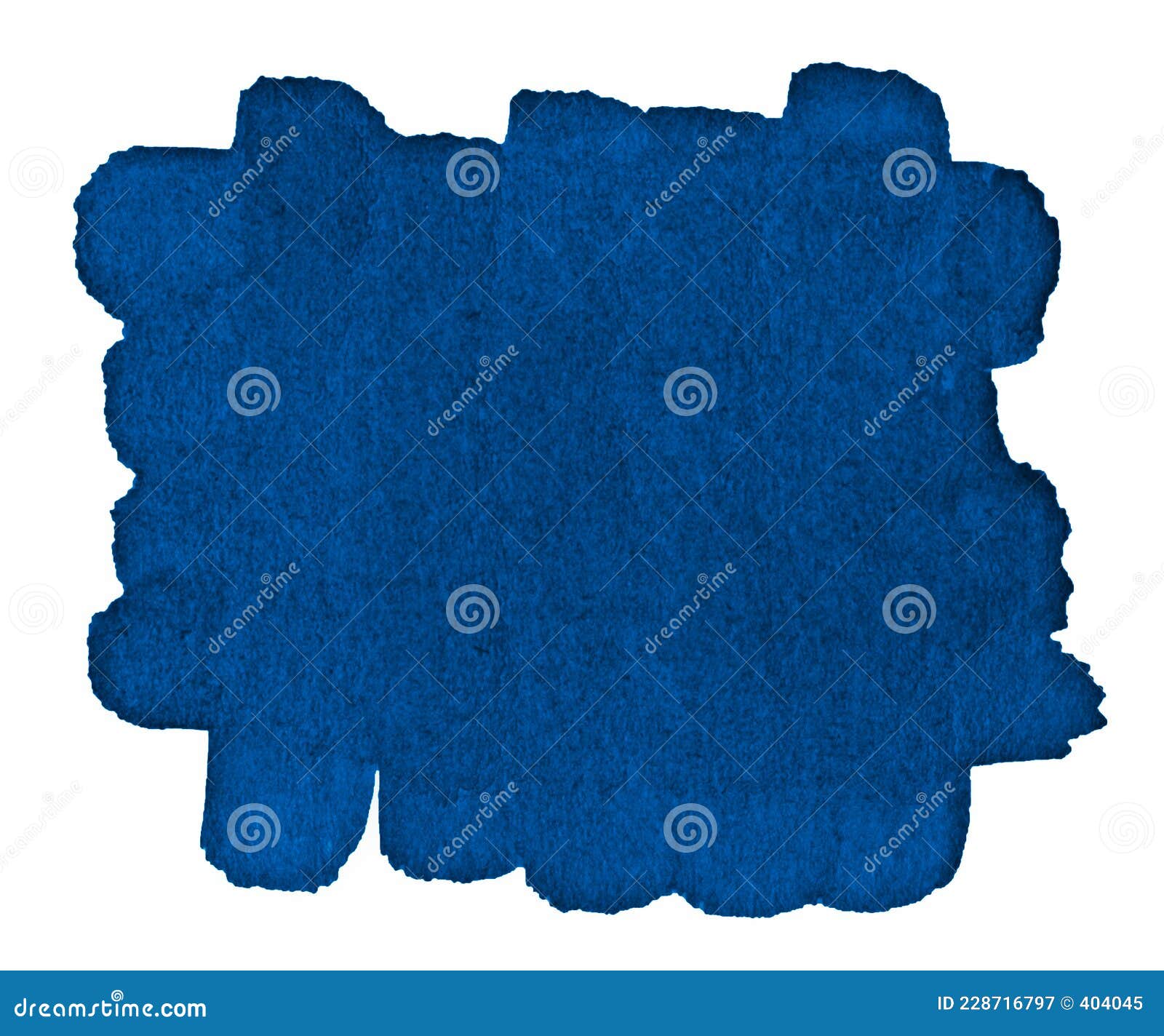 Watercolor Frame with Jagged Edges Painted with a Brush Stock Image ...