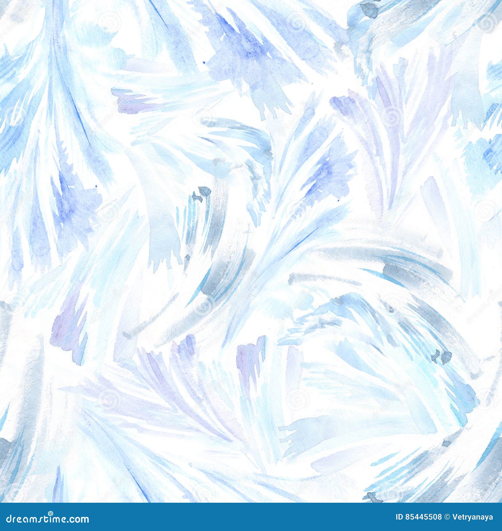 Watercolor frost pattern stock illustration. Illustration of brightly ...