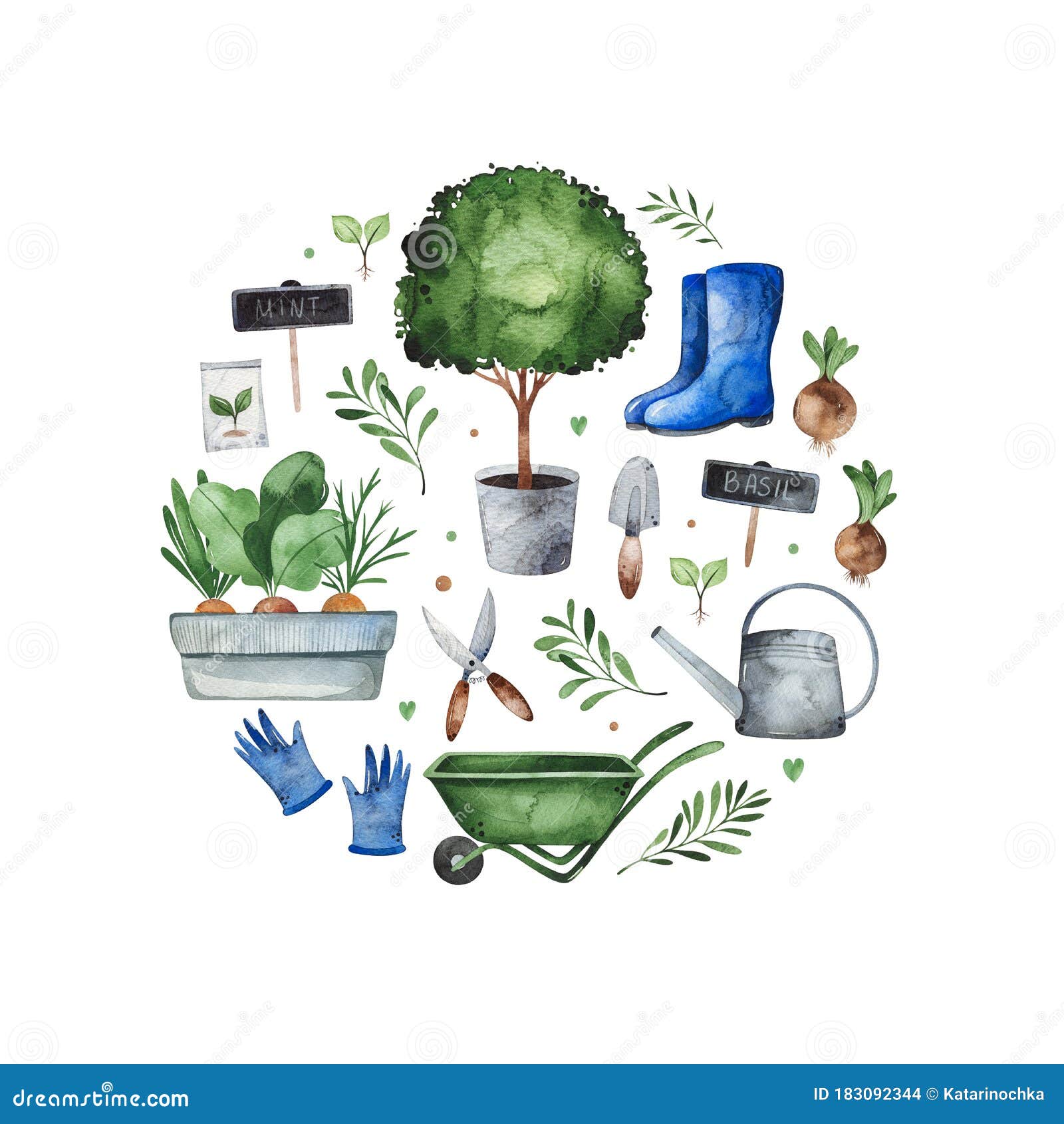 Gardening Border Frame Stock Illustrations – 5,034 Gardening Border ...