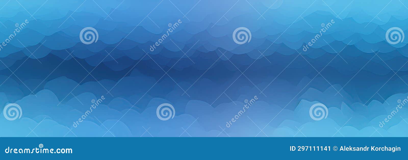 Watercolor Gradient Pastel Background with Blue Seamless Texture ...