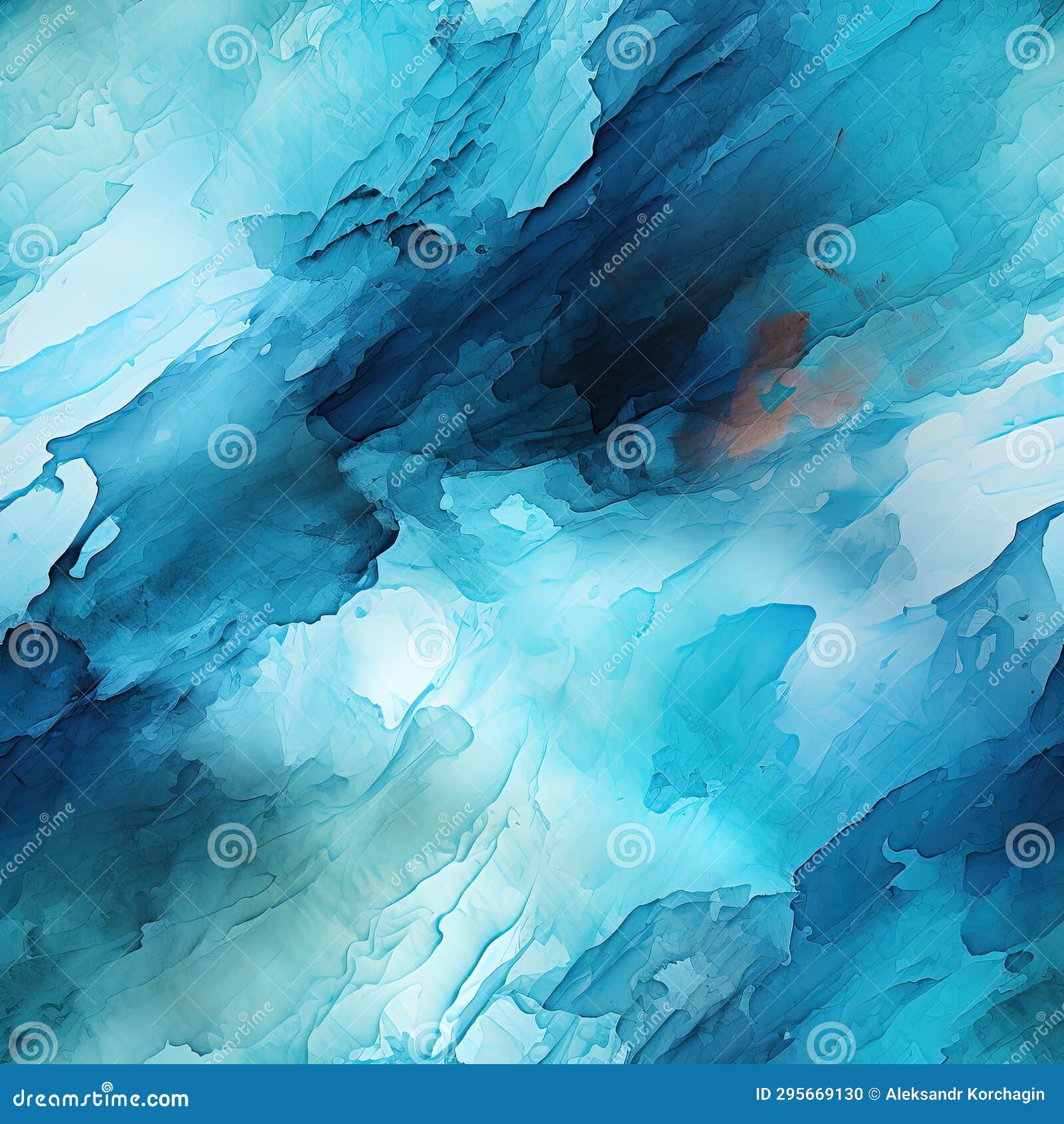 Watercolor Gradient Pastel Background with Light Blue Green Seamless ...