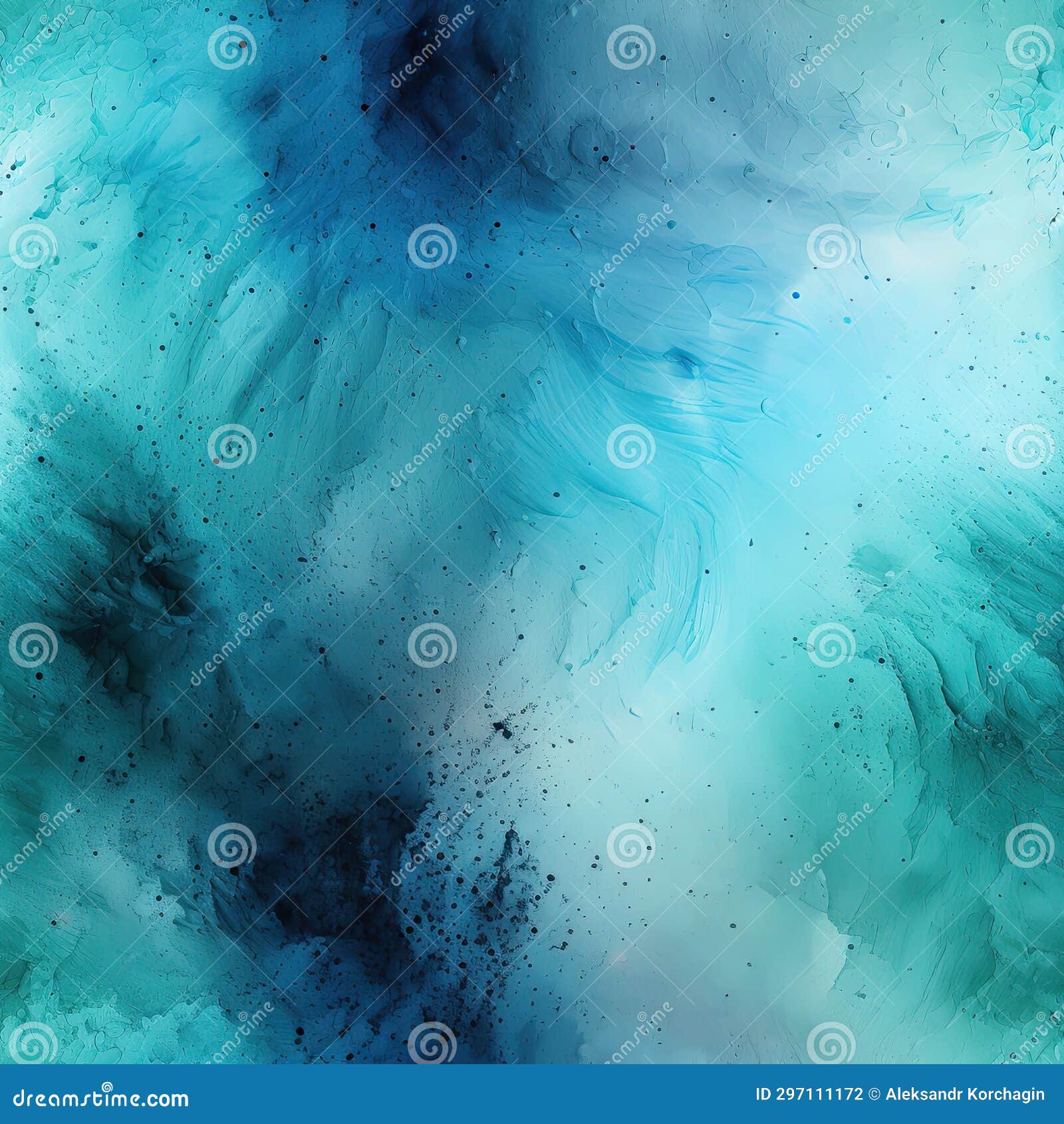 Watercolor Gradient Pastel Background with Light Blue Green Seamless ...