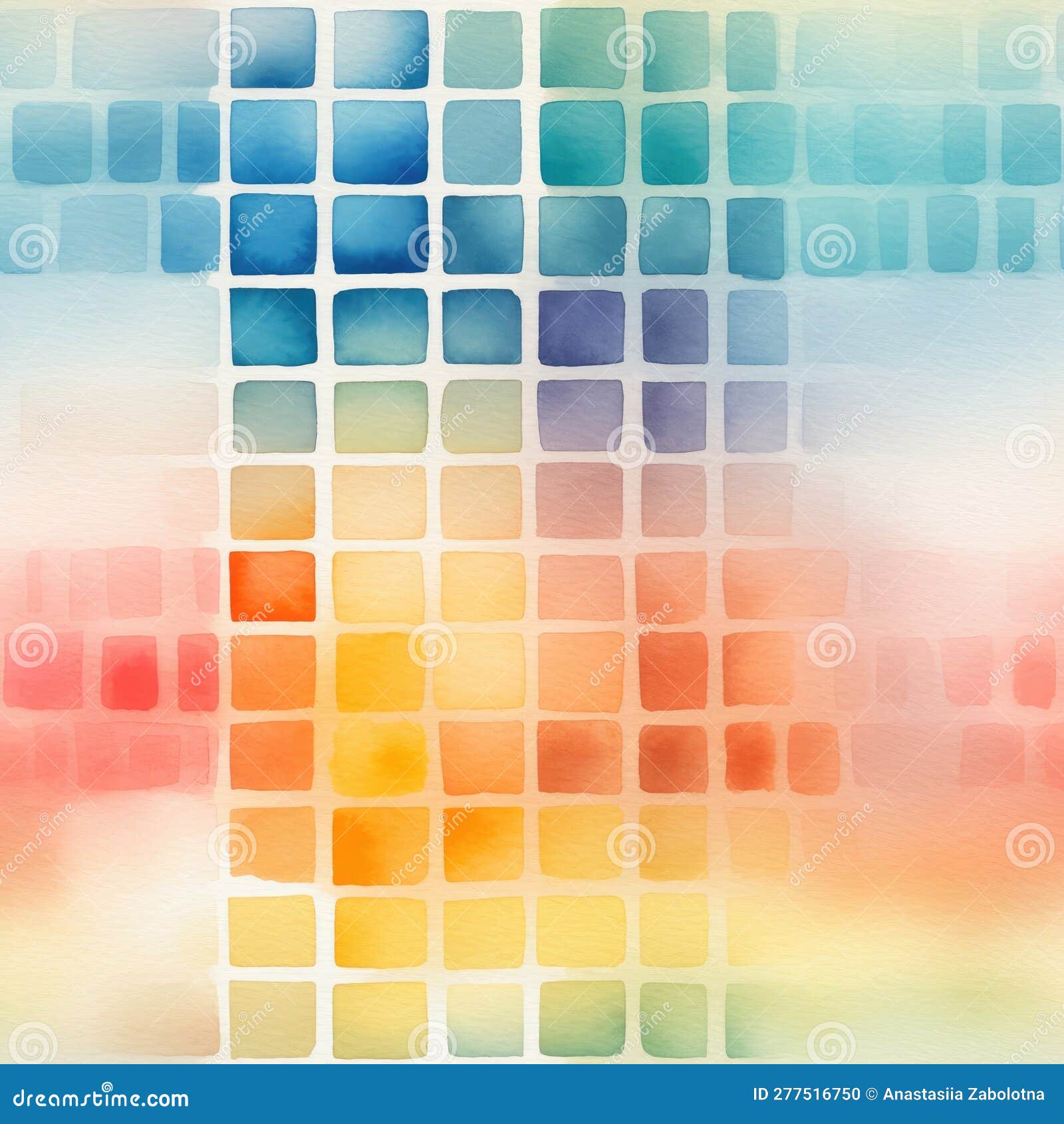Watercolor Gradient with Subtle Variations in Tone. Infinite, Seamless ...