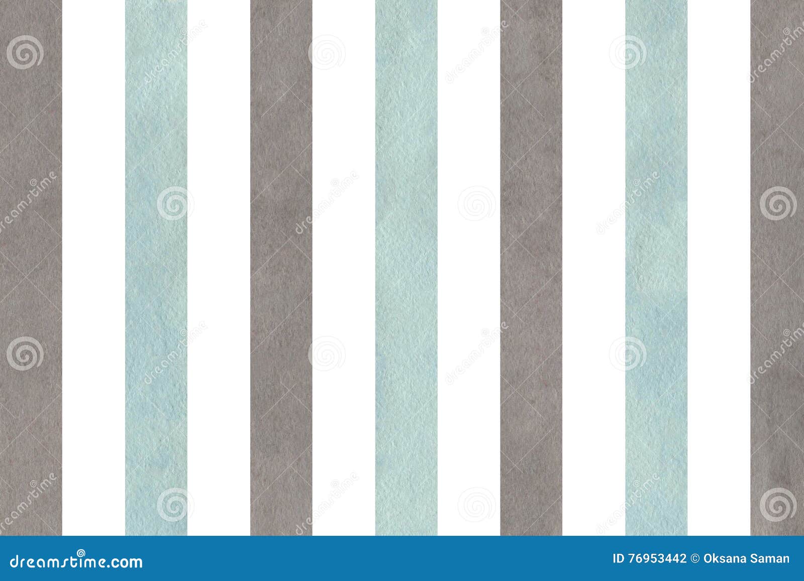 Watercolor Gray and Blue Striped Background. Stock Illustration ...