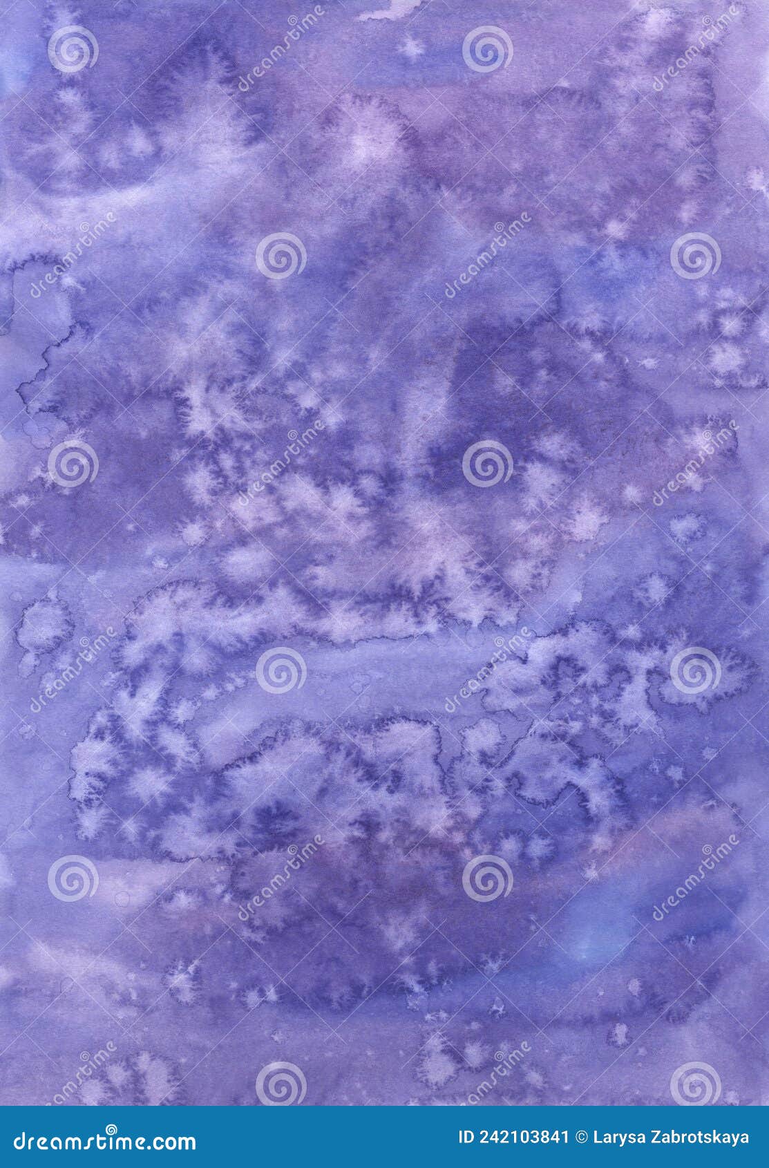 Watercolor Hand Painted Very Peri Design Stock Image - Image of ...