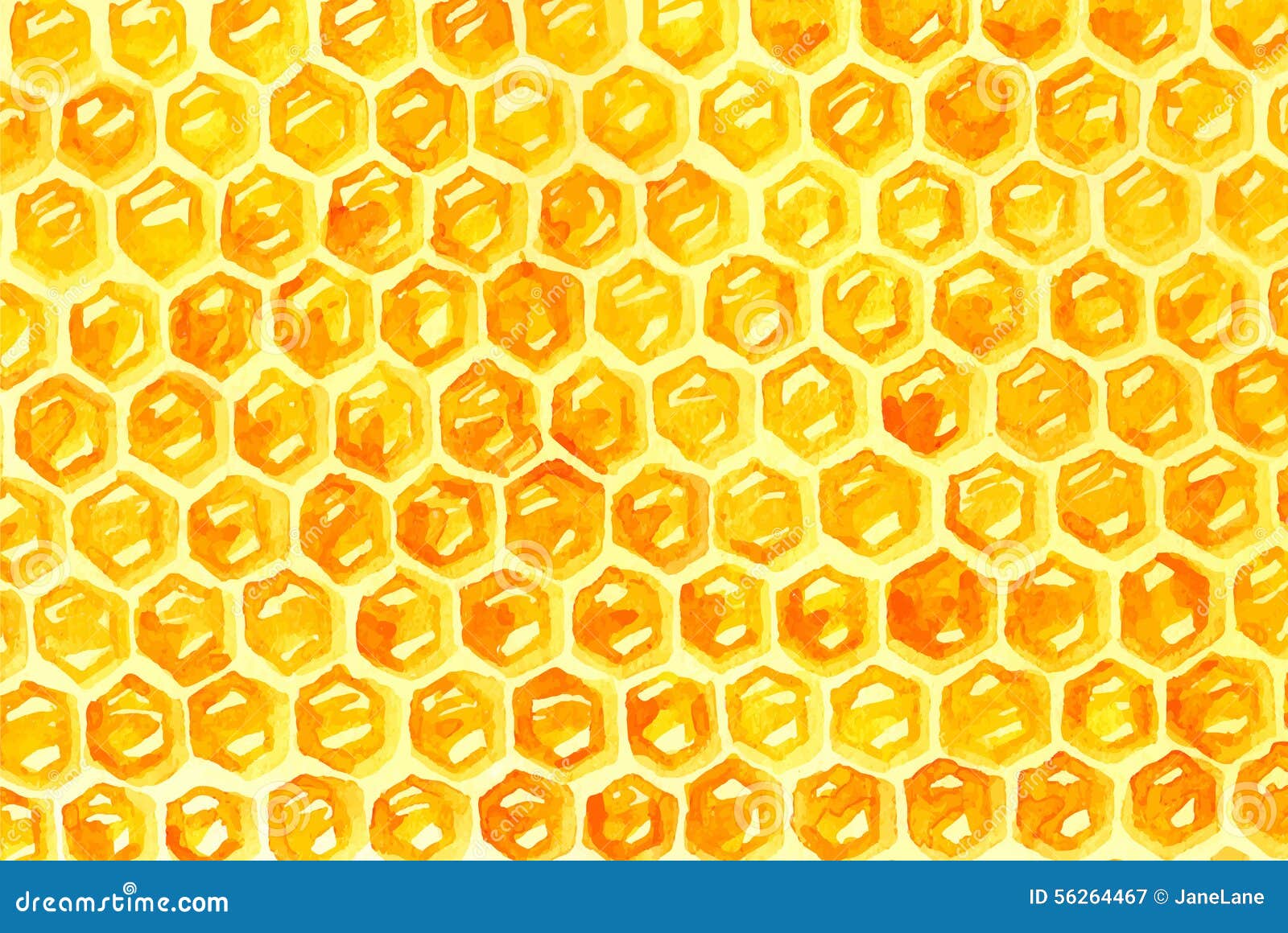 Honeycomb Watercolor