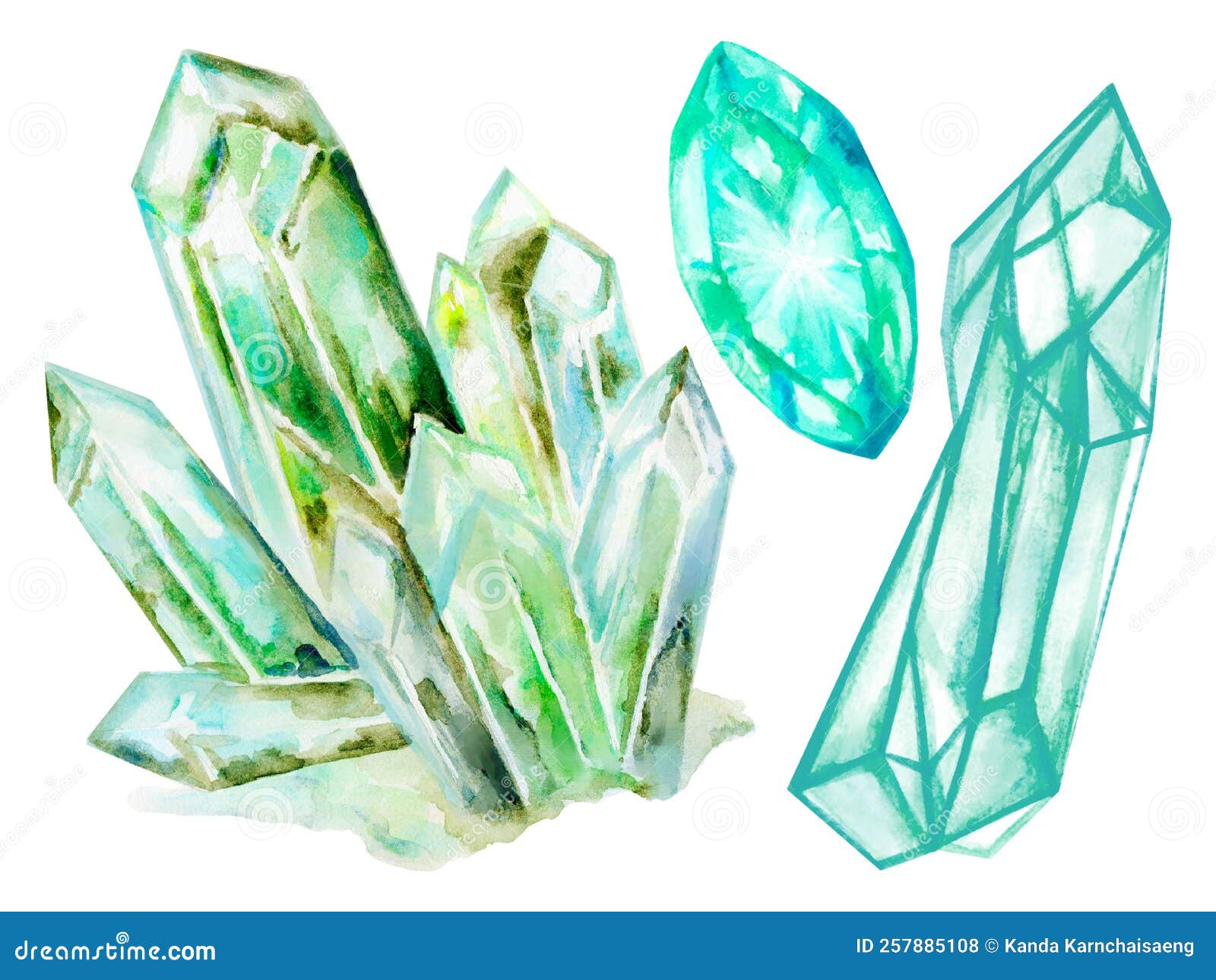 Fluorite Illustration, Drawing, Engraving, Ink, Line Art, Vector ...