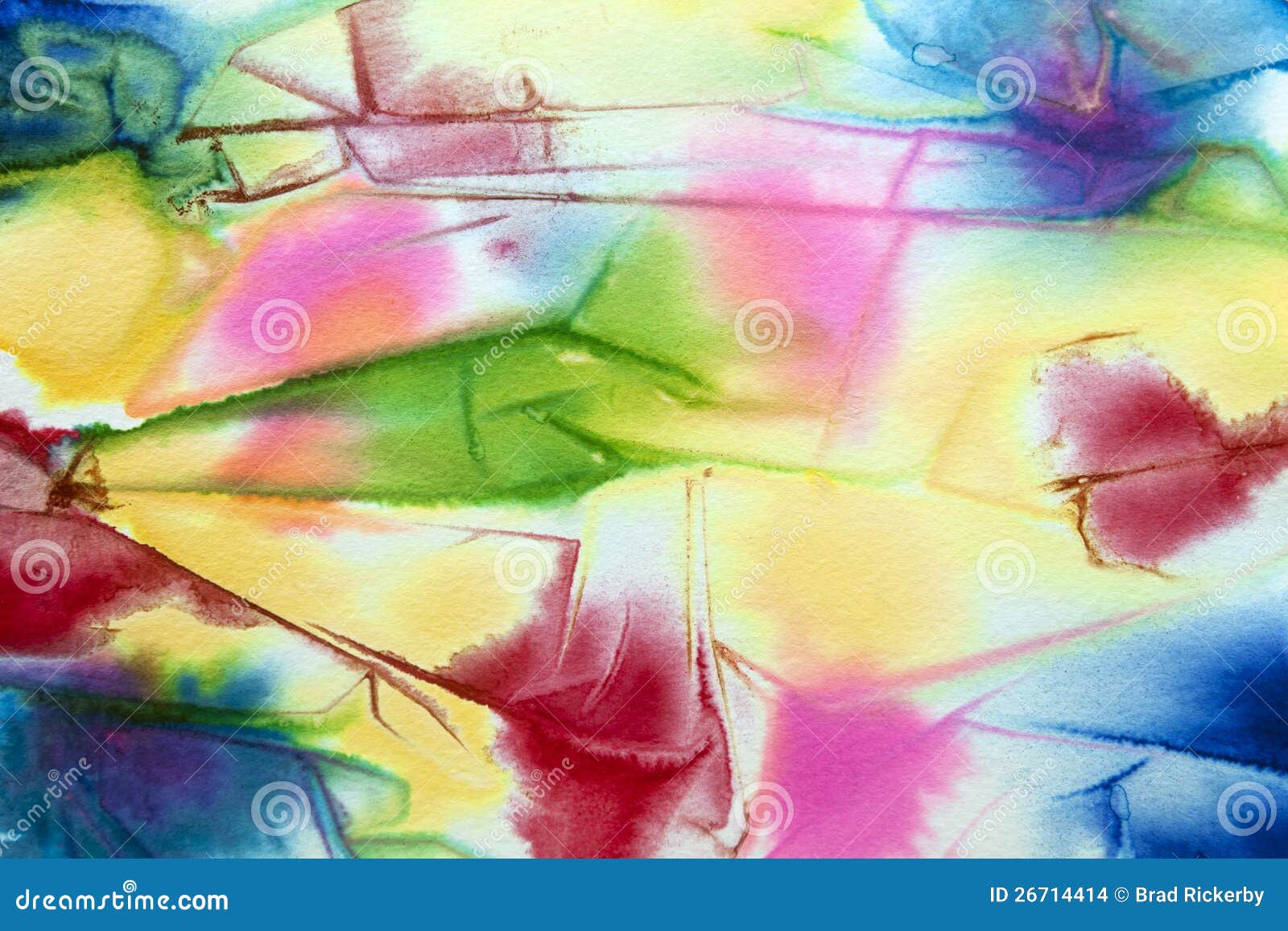 Watercolor Ink Design stock illustration. Illustration of paint - 26714414