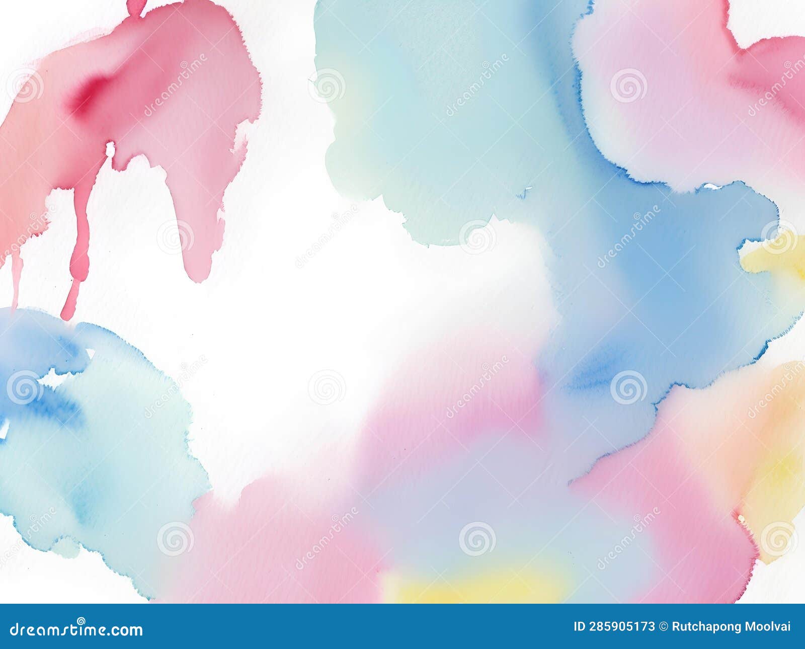 Watercolor Ink Splash Background Image. Hand Painted Watercolor ...