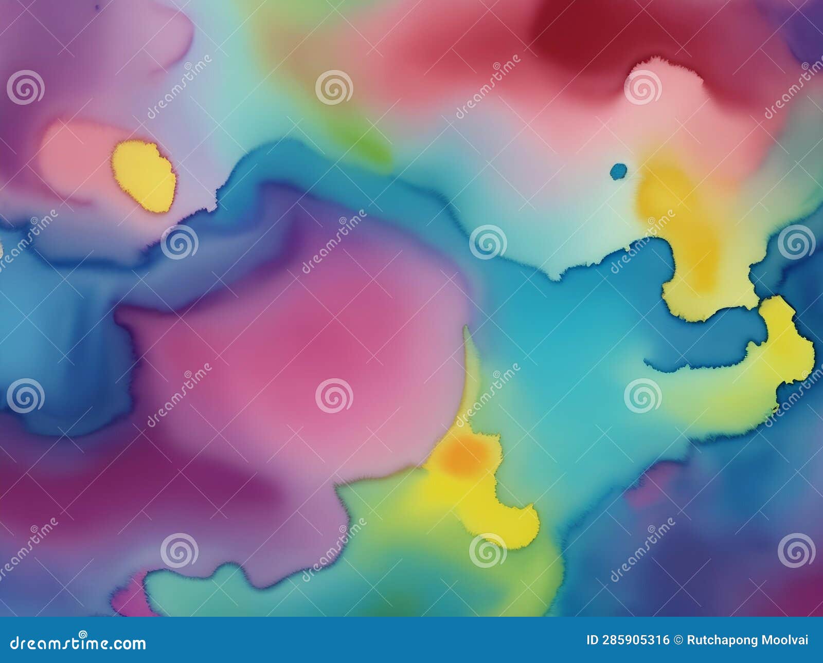 Watercolor Ink Splash Background Image. Hand Painted Watercolor ...