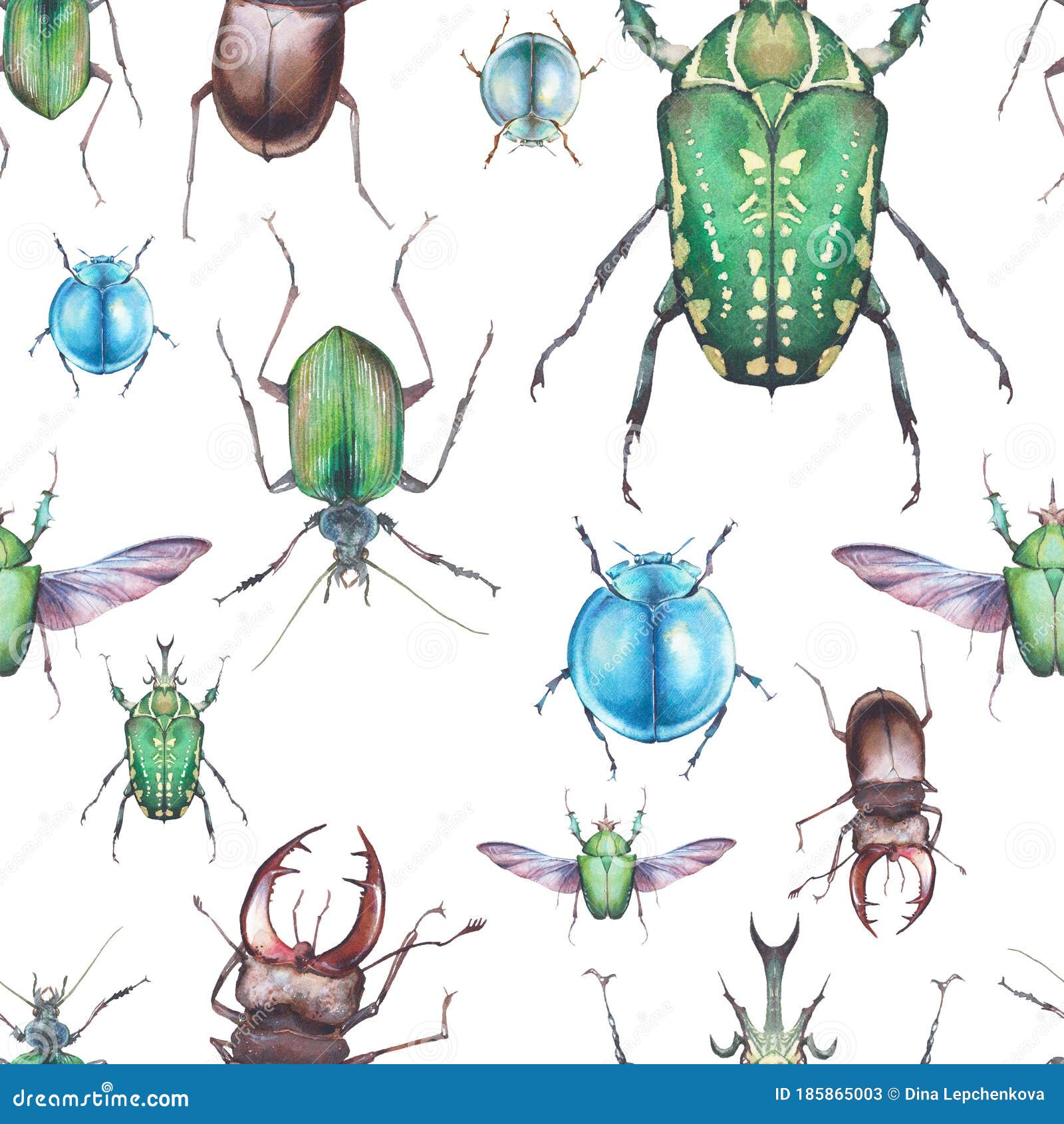 Fauna surface design stock illustration. Illustration of insect - 185865003