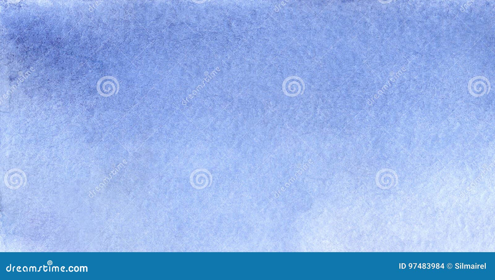 Watercolor Light Blue Sky Template Texture Background Stock ...