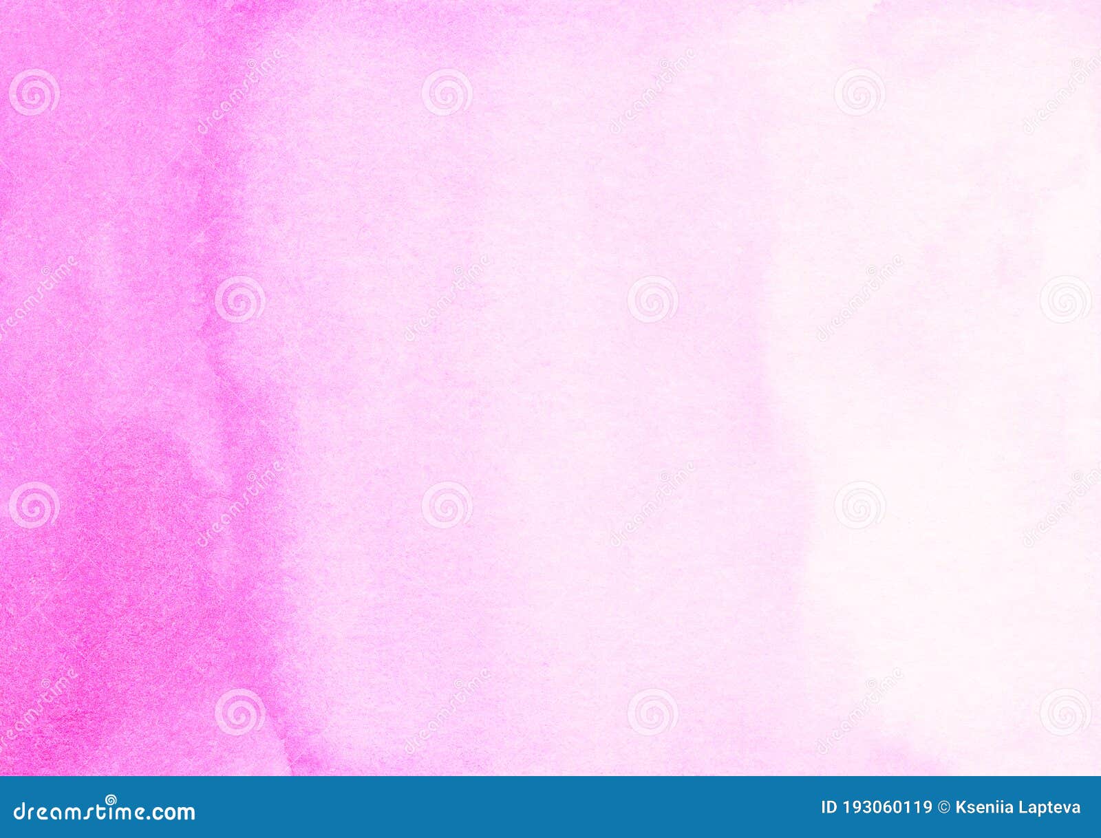 Watercolor Light Pink Ombre Background Texture. Aquarelle Abstract ...