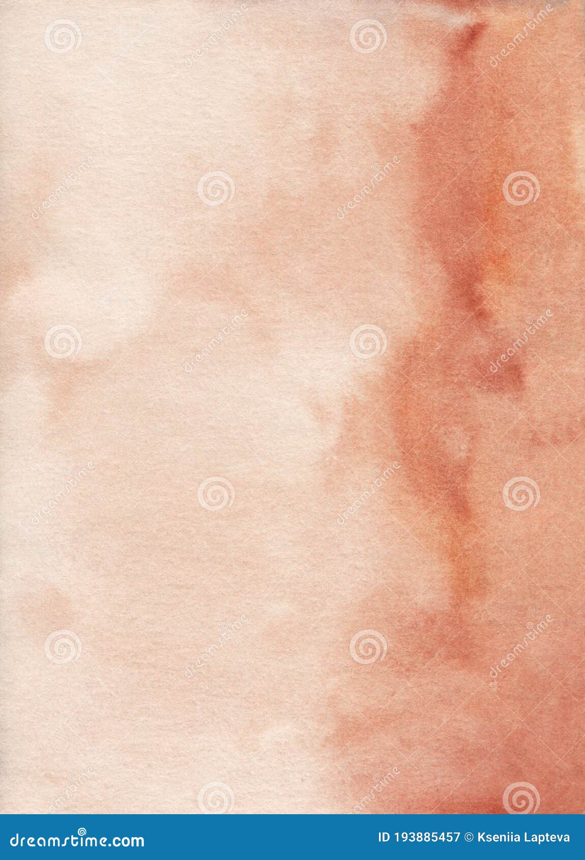 Watercolor Light Warm Brown Gradient Background Texture Stock Image ...