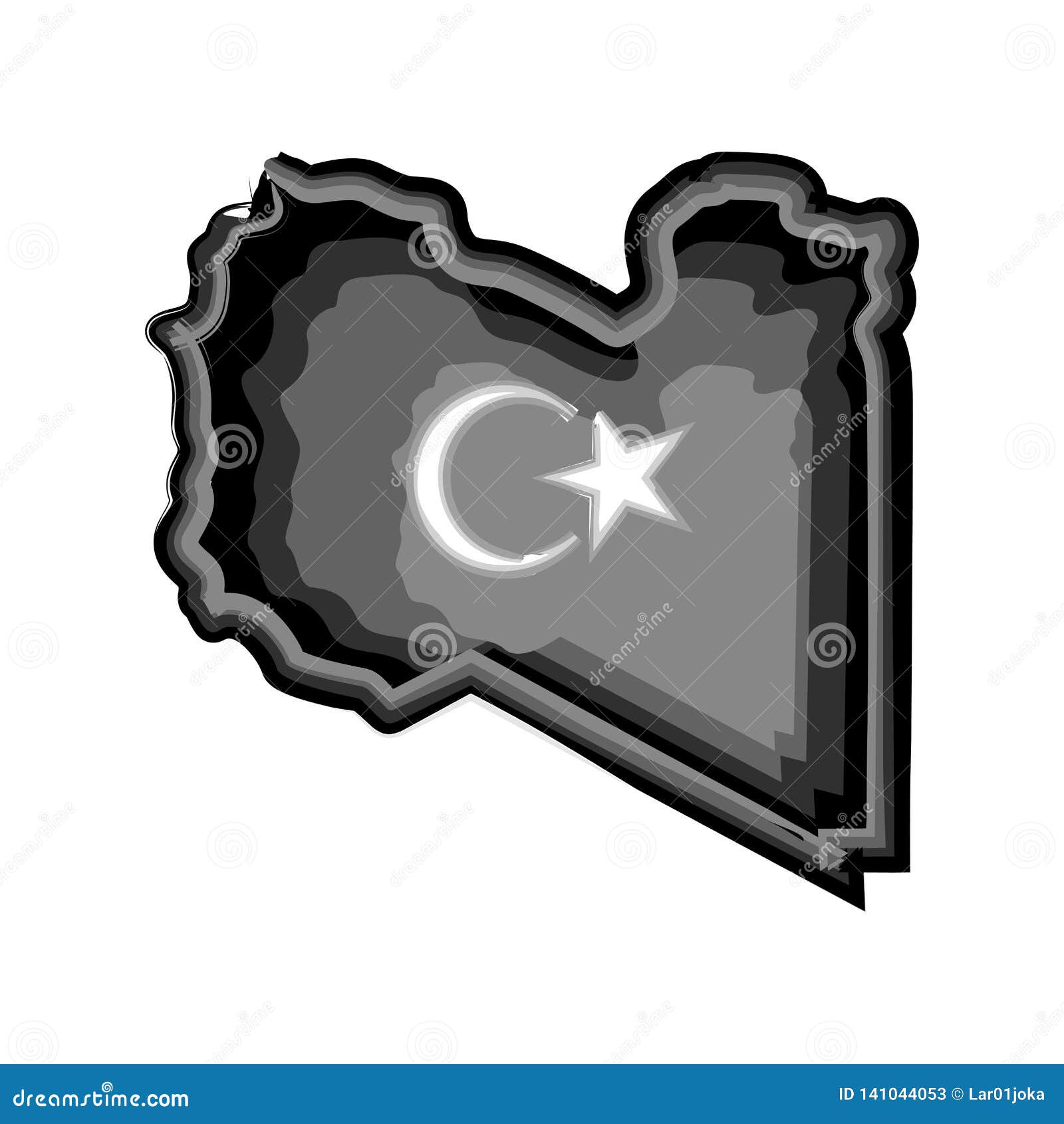 Lybia Vector Illustration | CartoonDealer.com #6306896