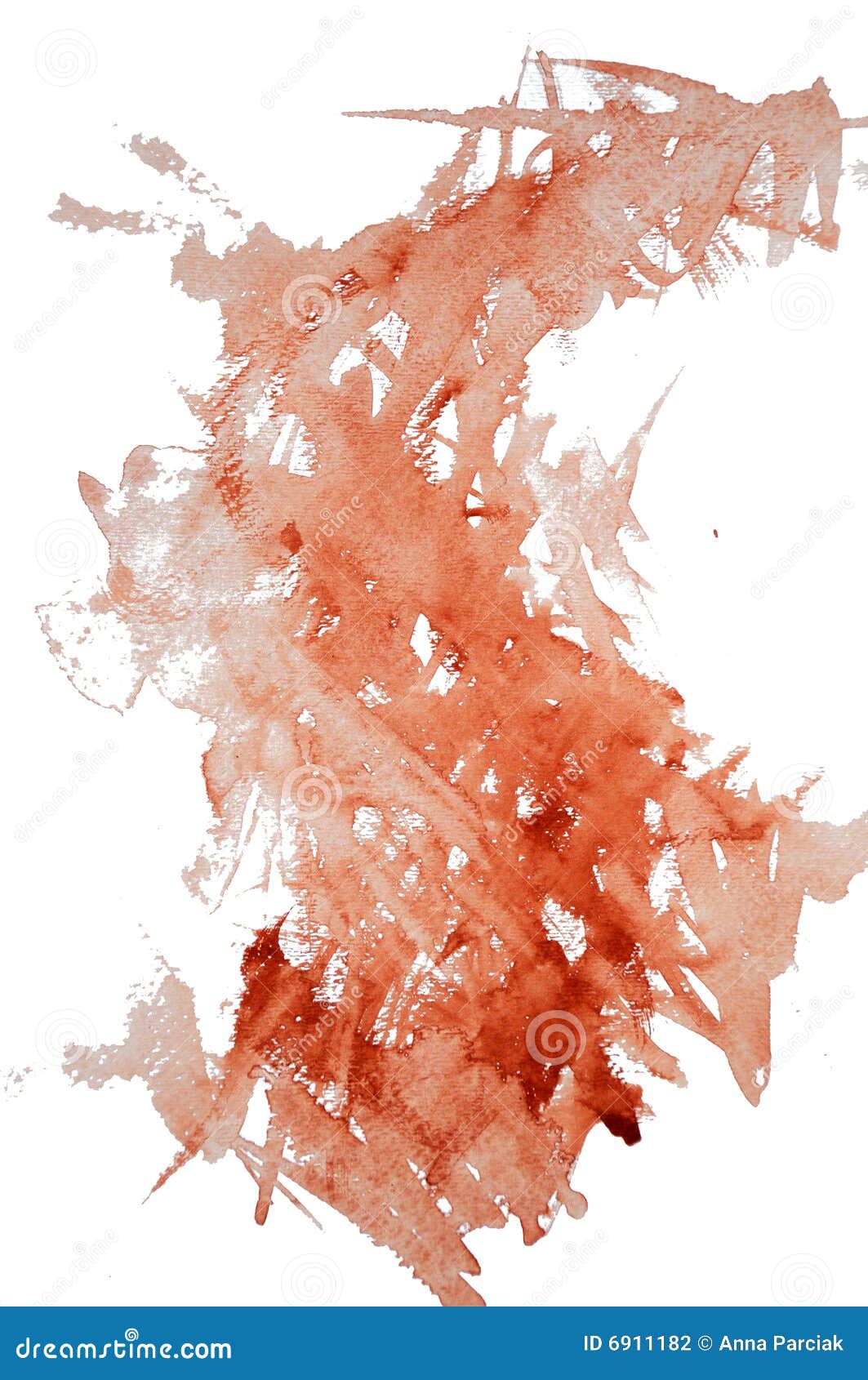 Watercolor mark stock photo. Image of expressionism, abstract - 6911182