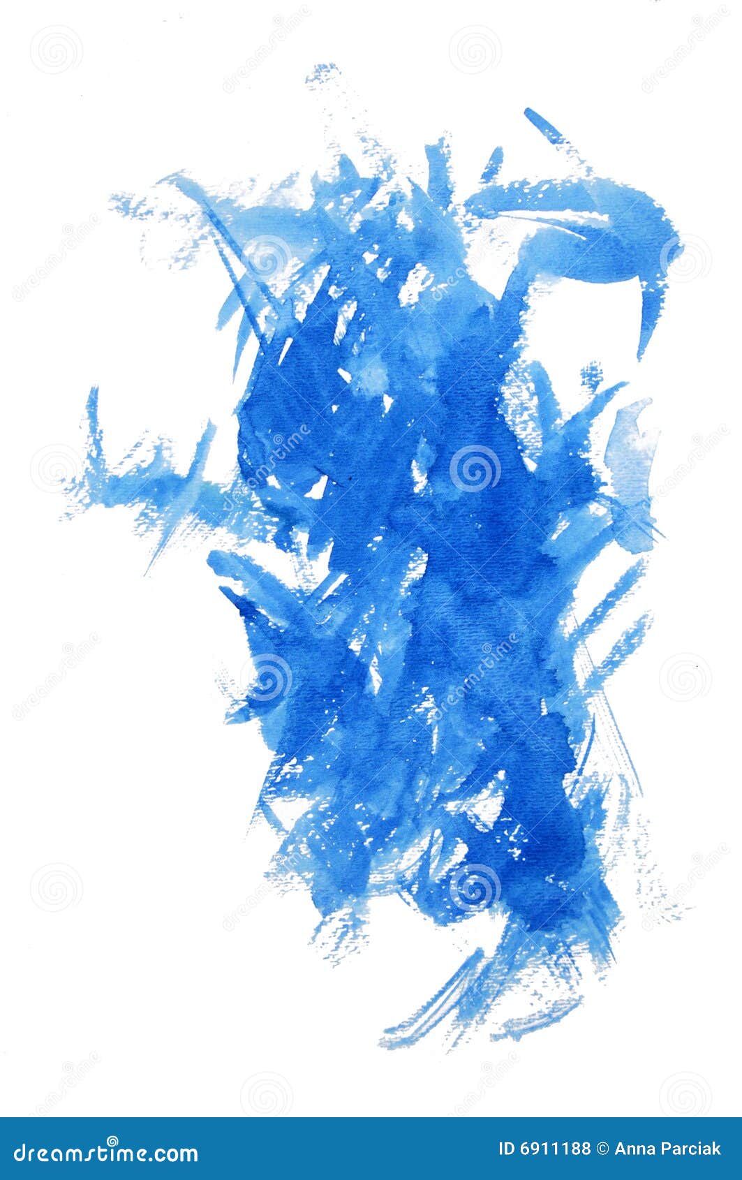 Watercolor mark stock photo. Image of vibrant, green, white - 6911188